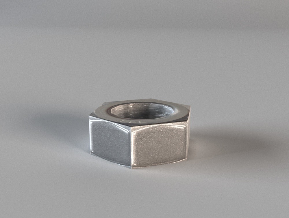 ArtStation - Low Poly Nut