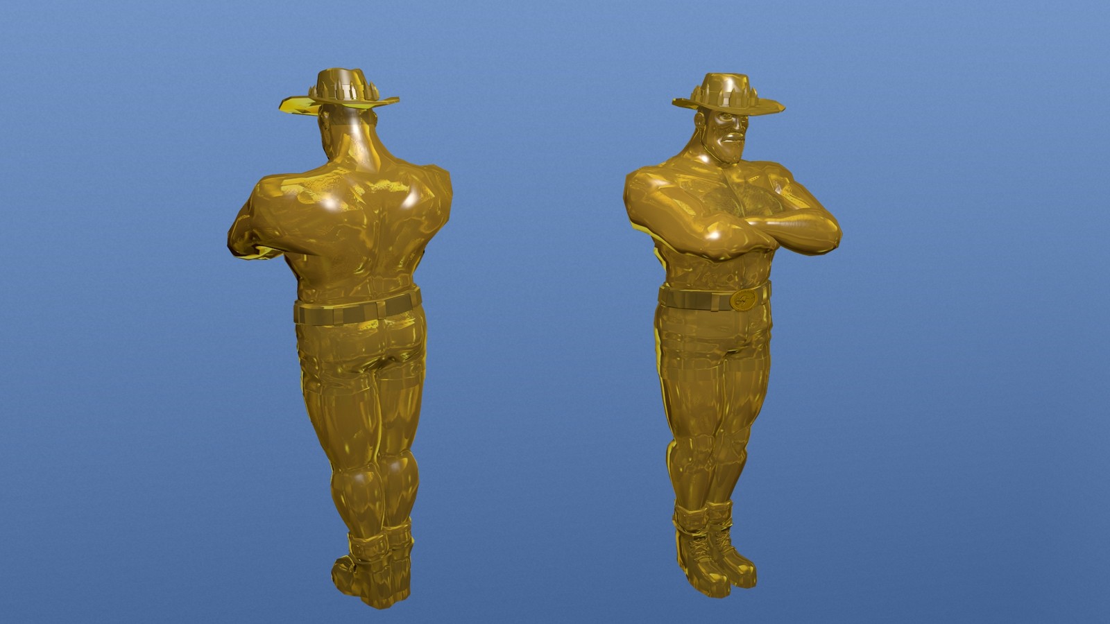 Szabó "Maxxy" Attila - TF2 Saxton Hale (imitation of Valve's model)