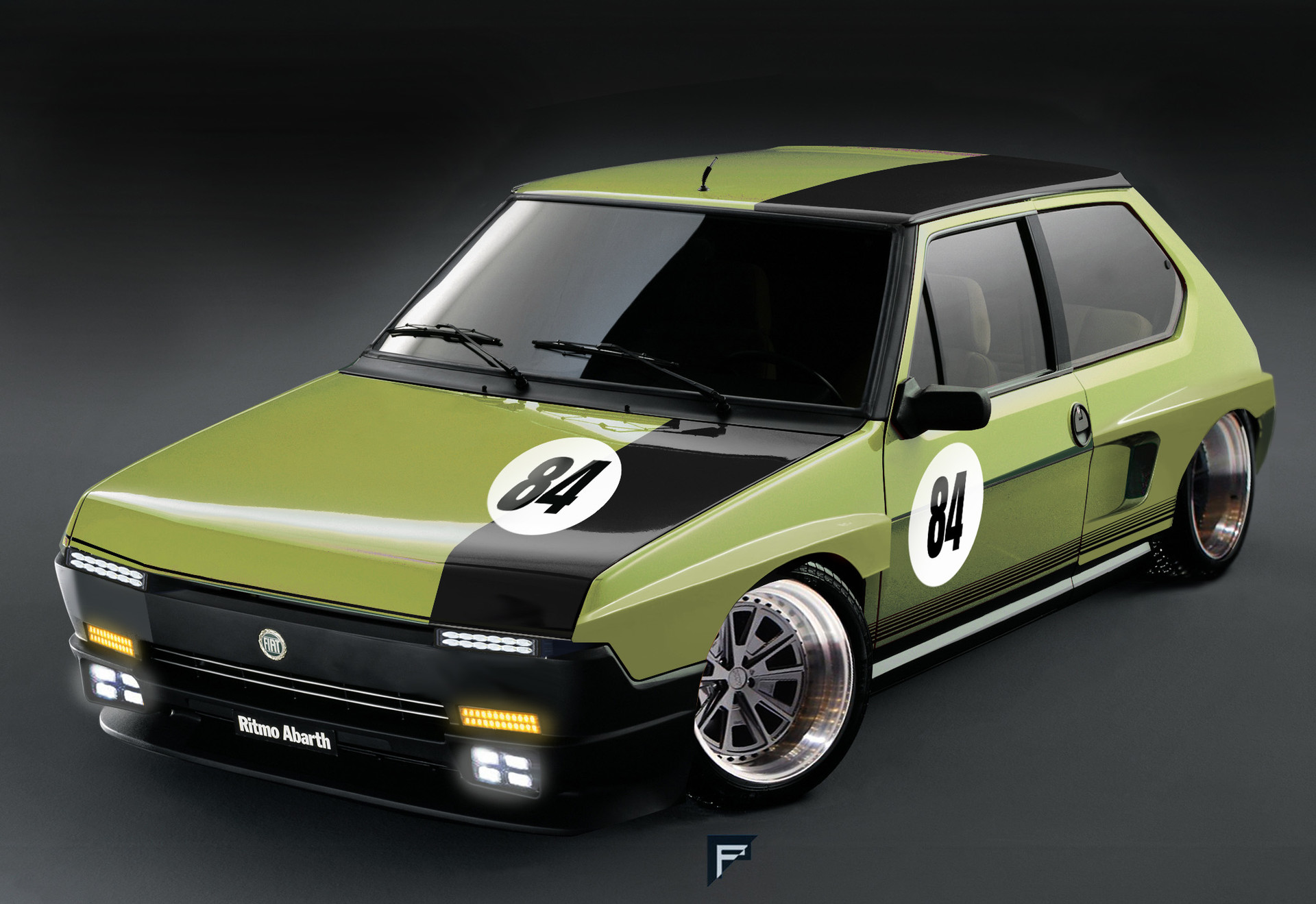 ArtStation - Fiat Ritmo