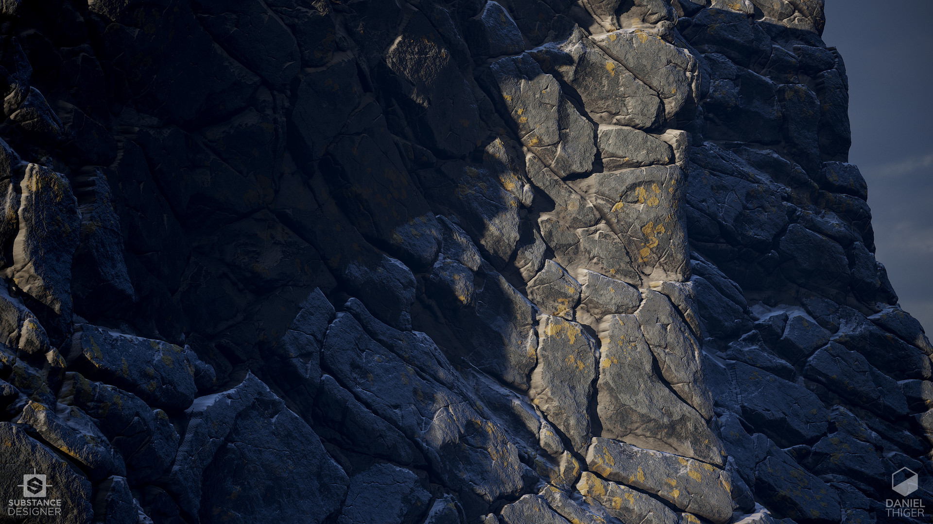 Daniel Thiger - Substance Designer Seaside Cliff