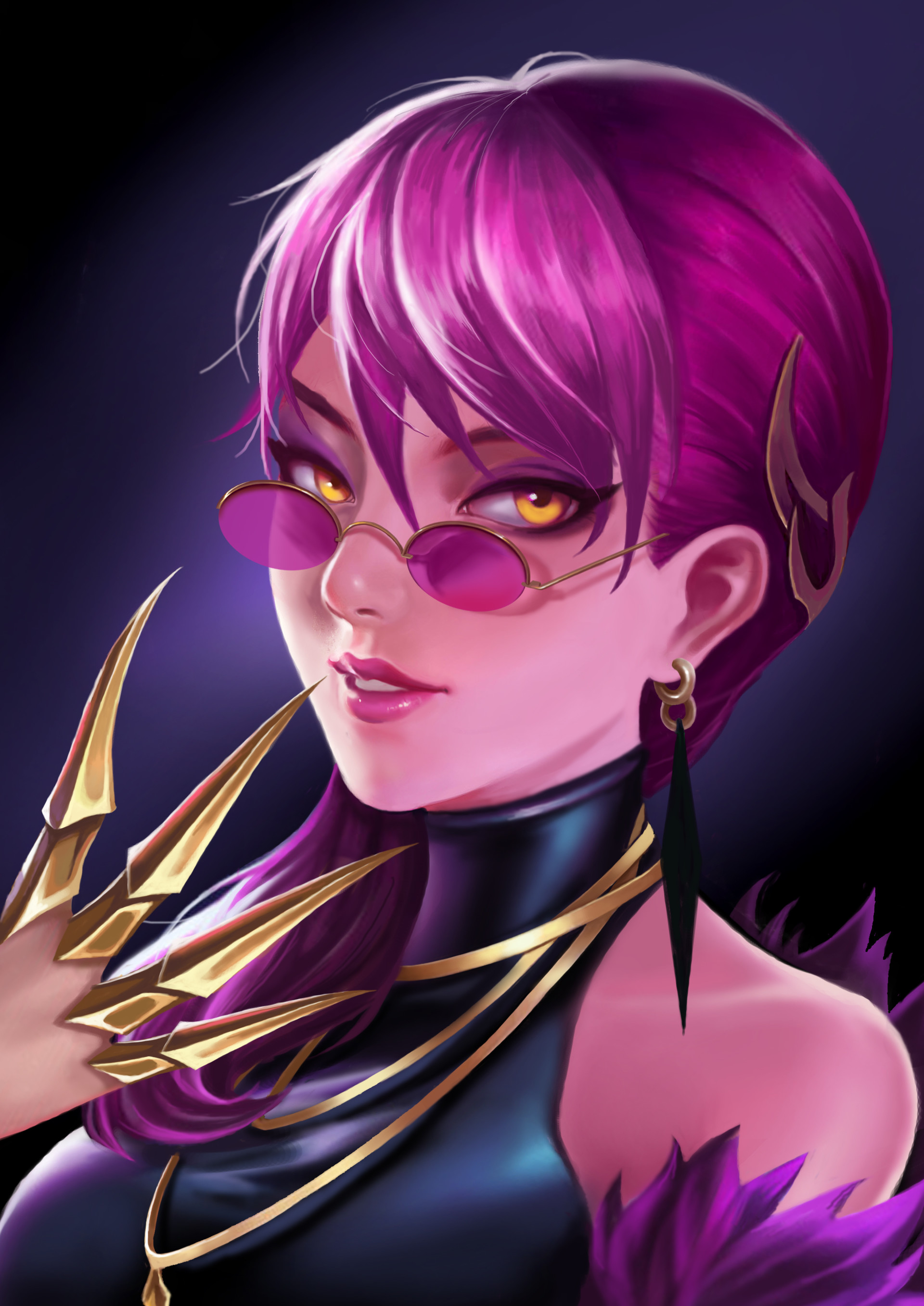 Kda Evelynn Fan Art