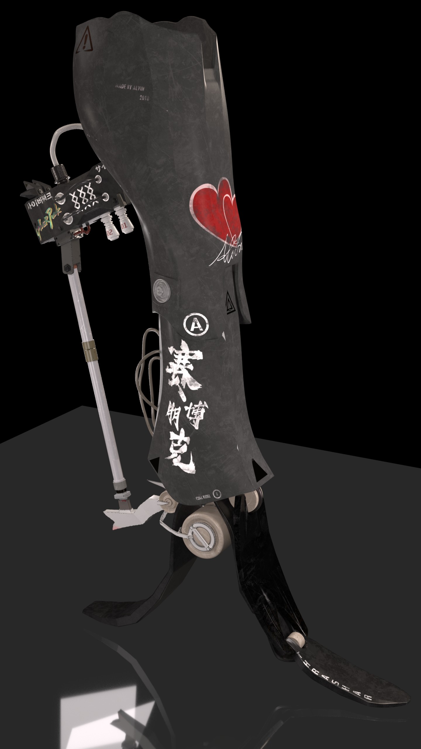 ArtStation - Mechanical Legs