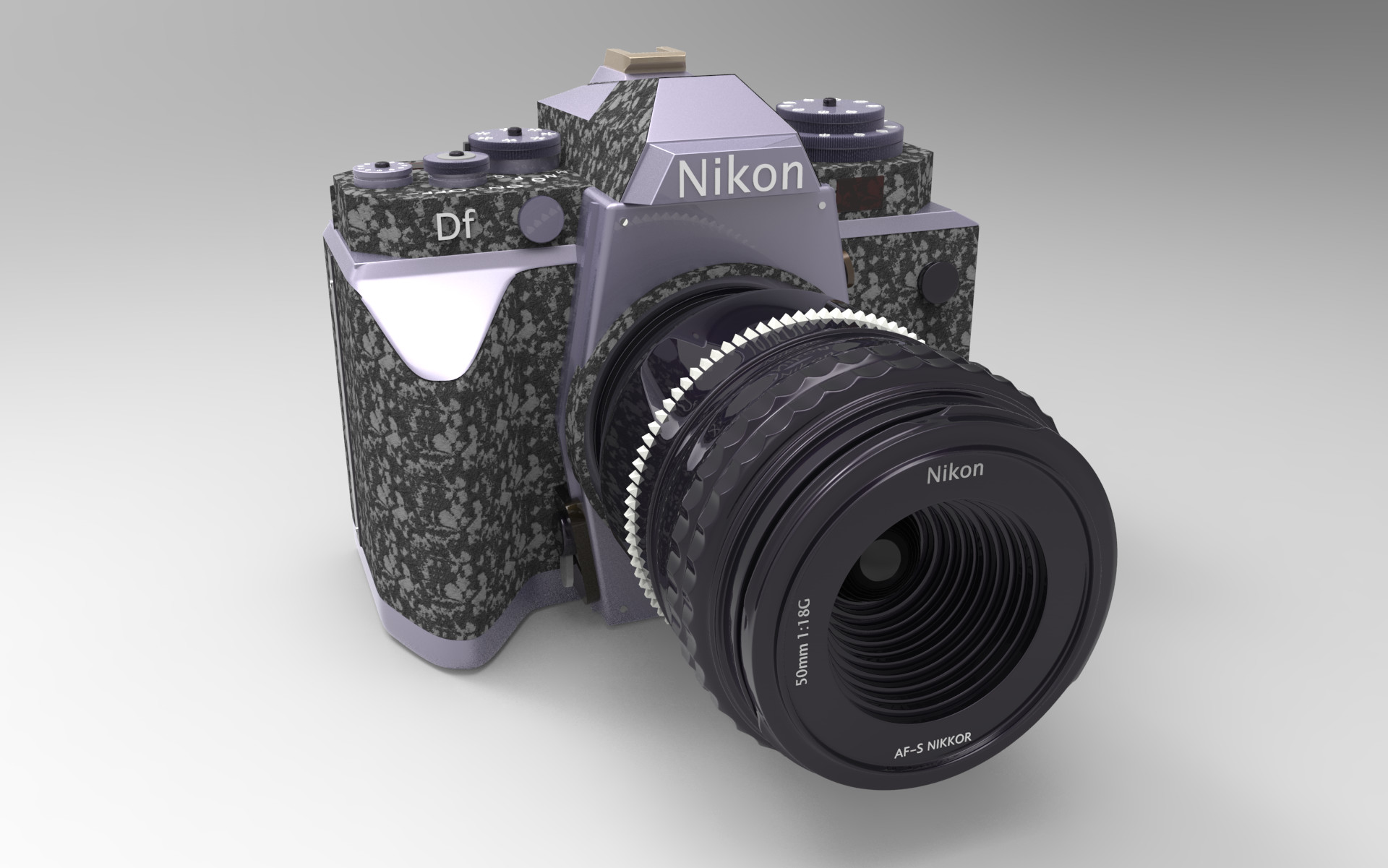 ArtStation - nikon dslr 3d model