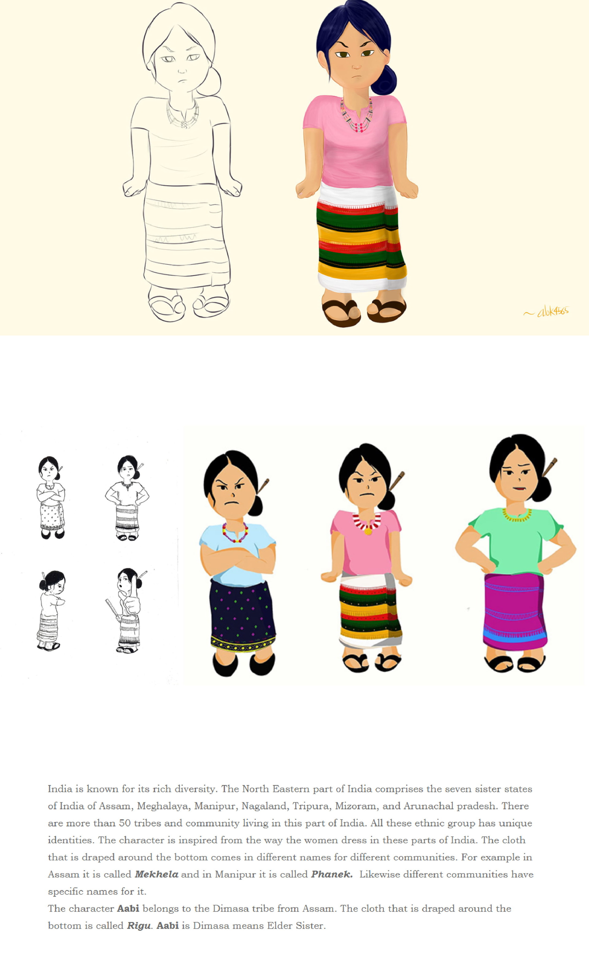 ArtStation - Aab i~ Character Design