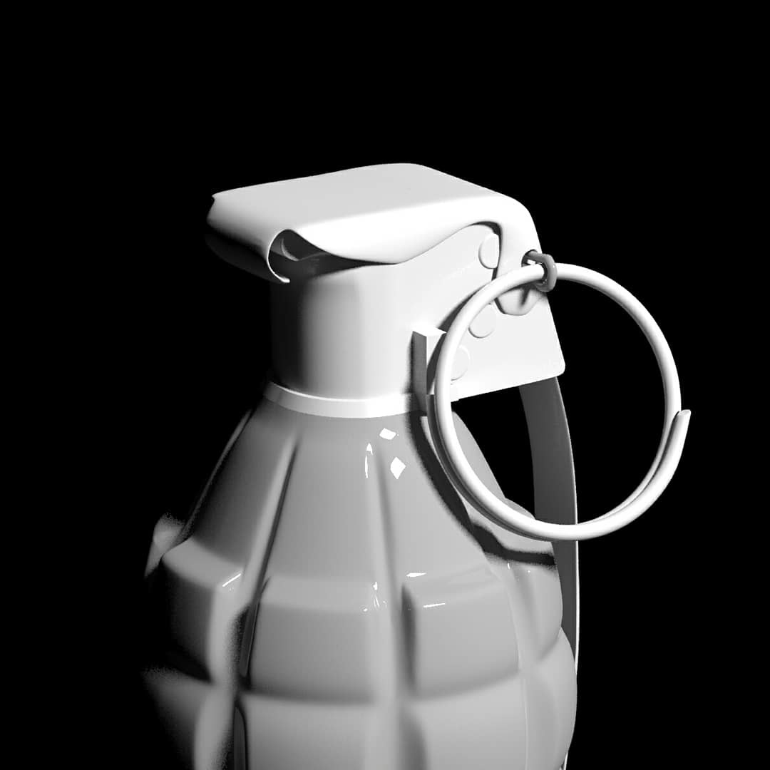 ArtStation - Grenade modeling