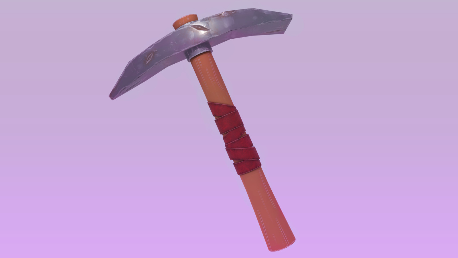 ReSteel - LowPoly Stylized Pickaxe