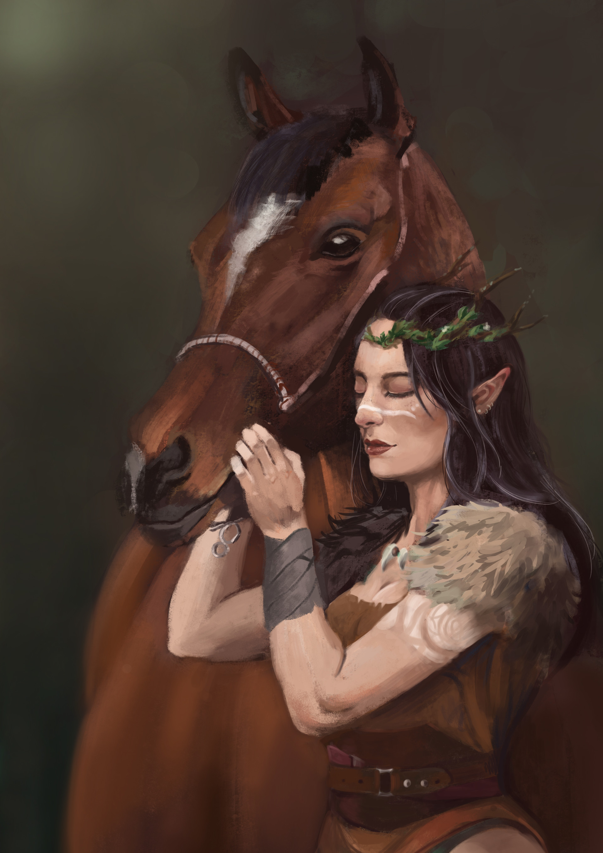 ArtStation - Female Druid