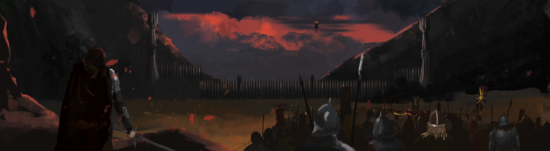 ArtStation - Lord Of The RIngs - Black Gate