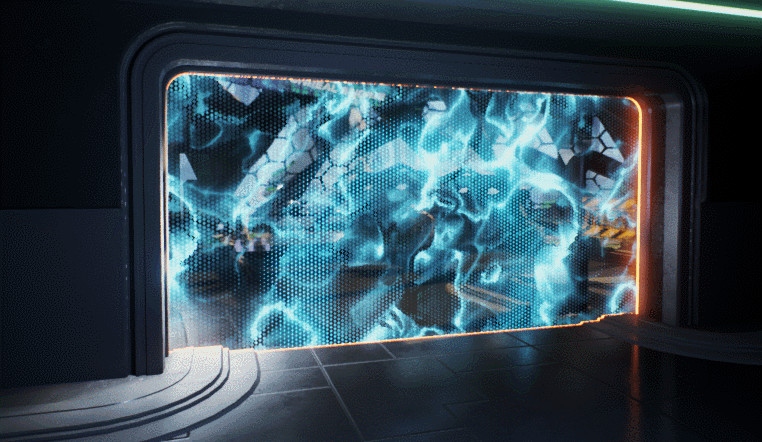 ArtStation - Sci Fi Barrier VFX