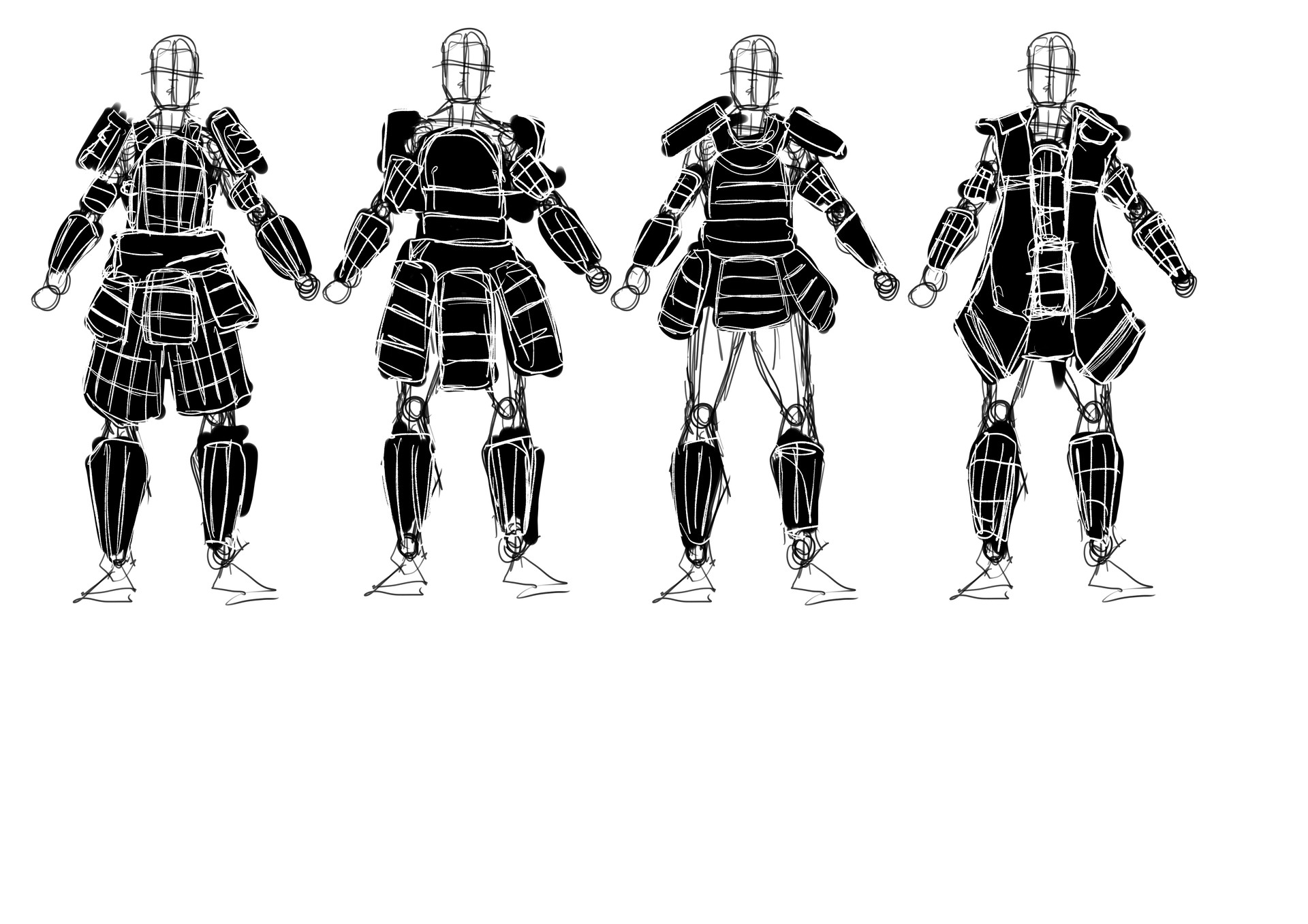 Samurai Armor Concept Art