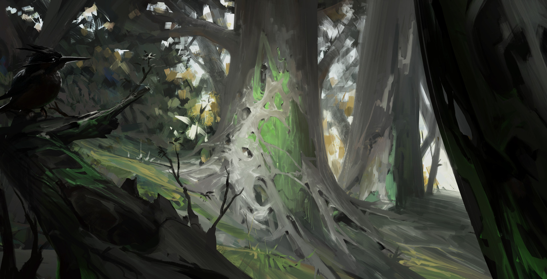 ArtStation - P1: Petrified Trees