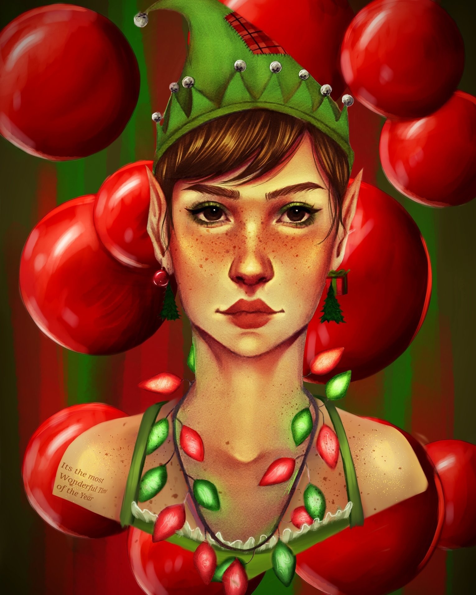 ArtStation - Christmas Elf