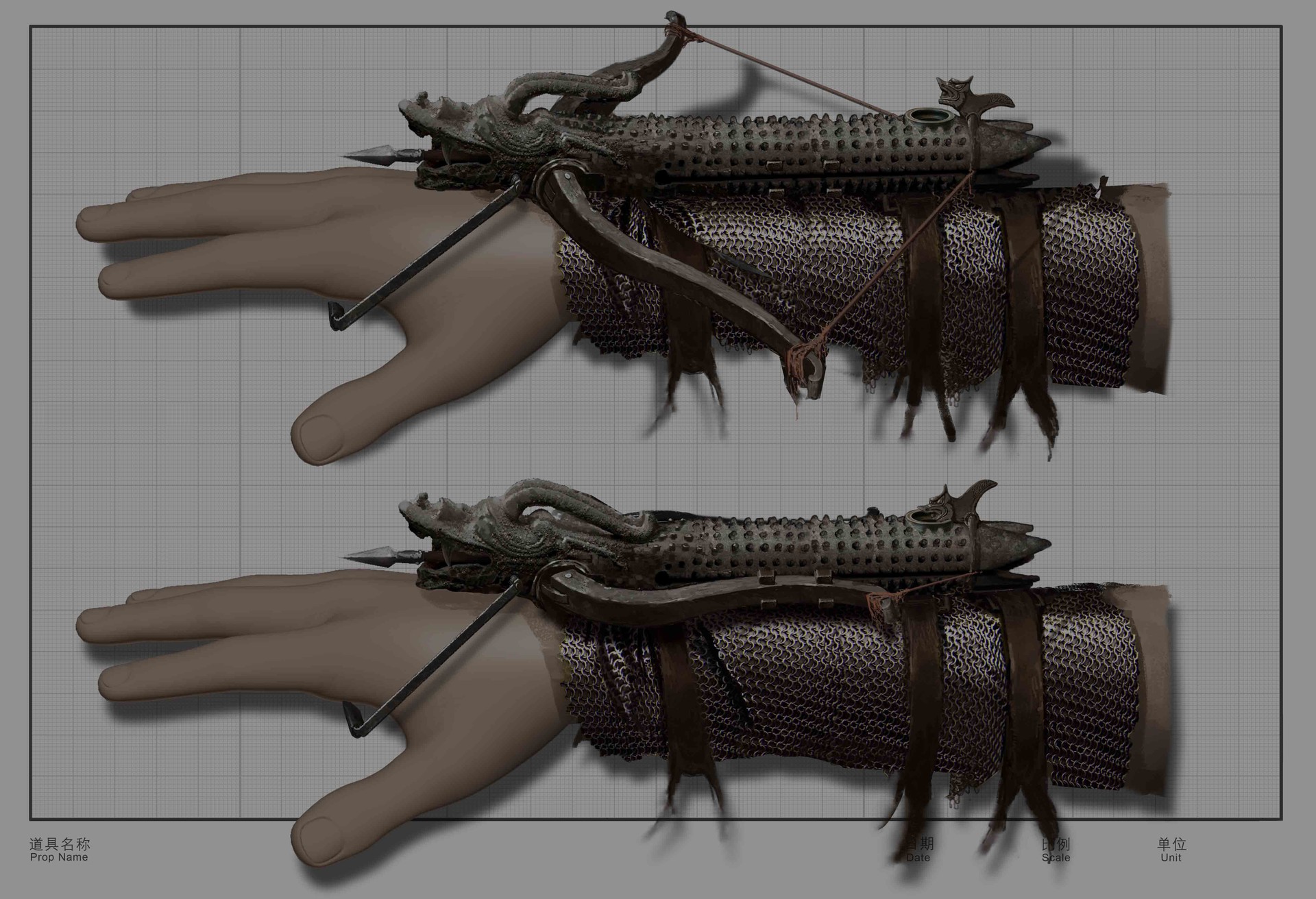 Fantasy Hand Crossbow