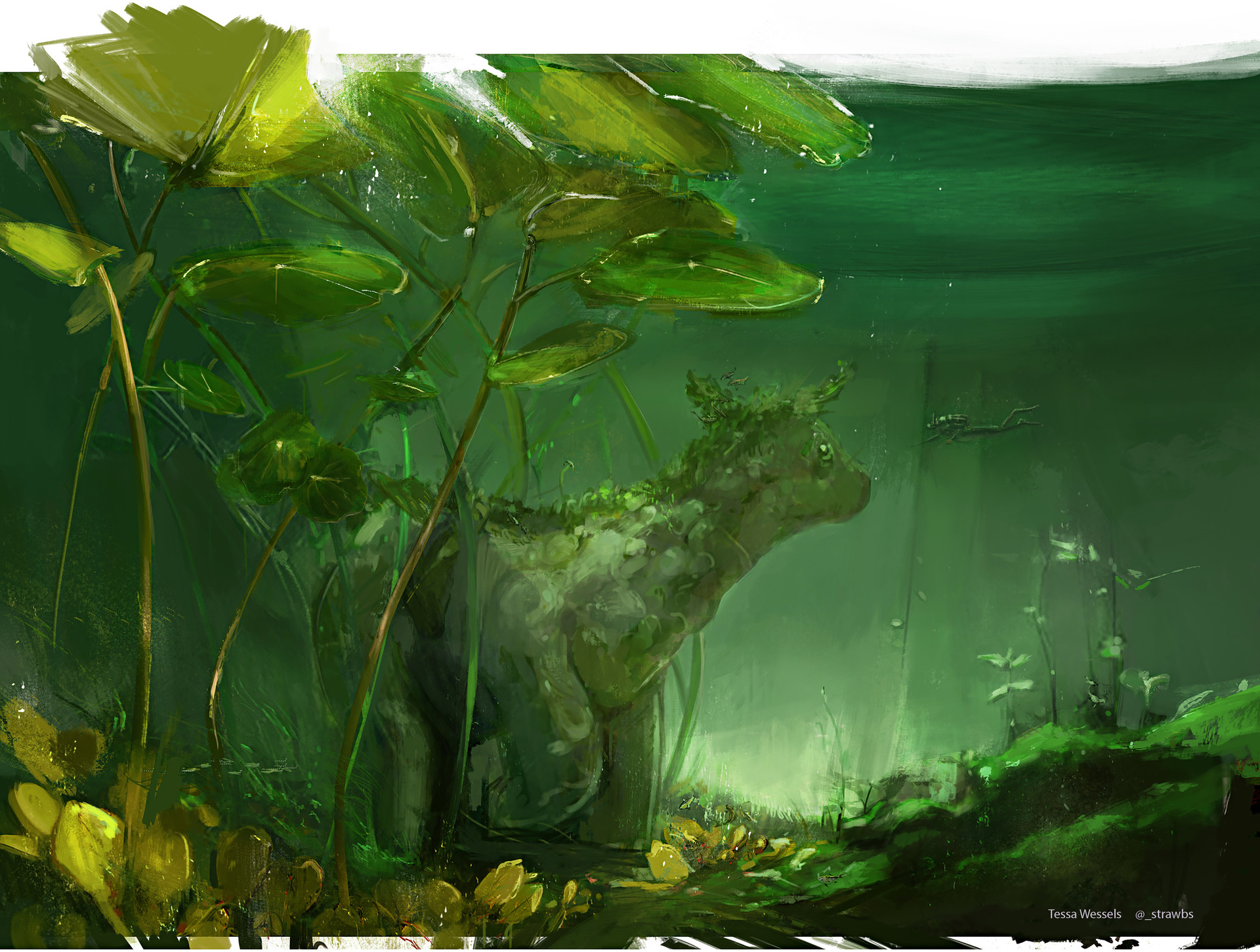 ArtStation - Underwater Creature