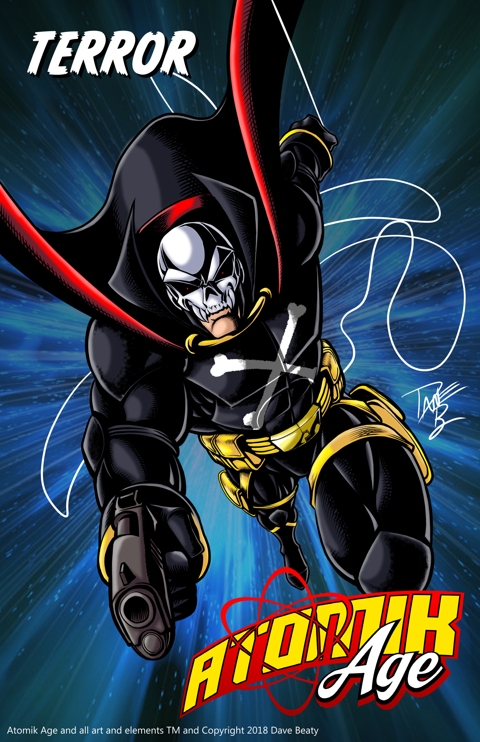 ArtStation - Updated preview art for Atomik Age