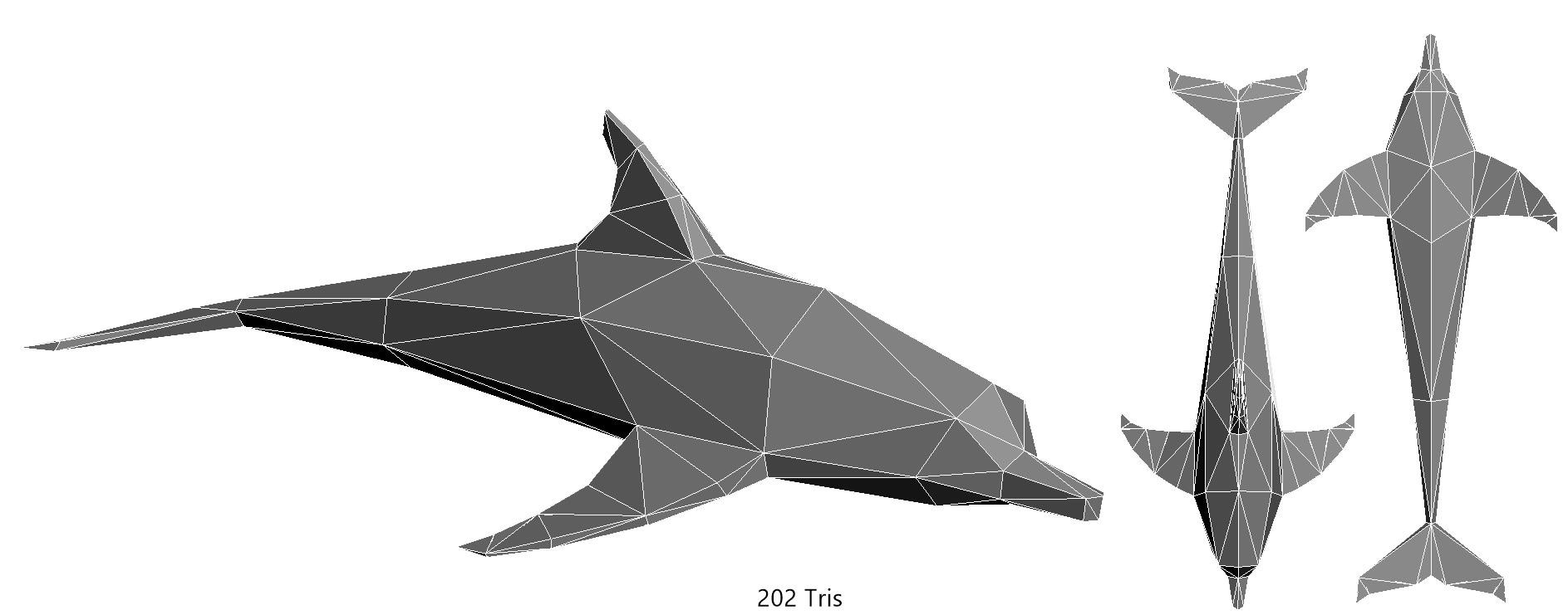 ArtStation - Low Poly Dolphin