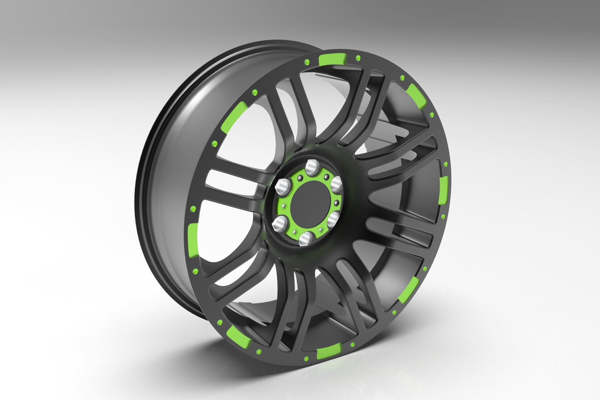 ArtStation - Alloy wheel