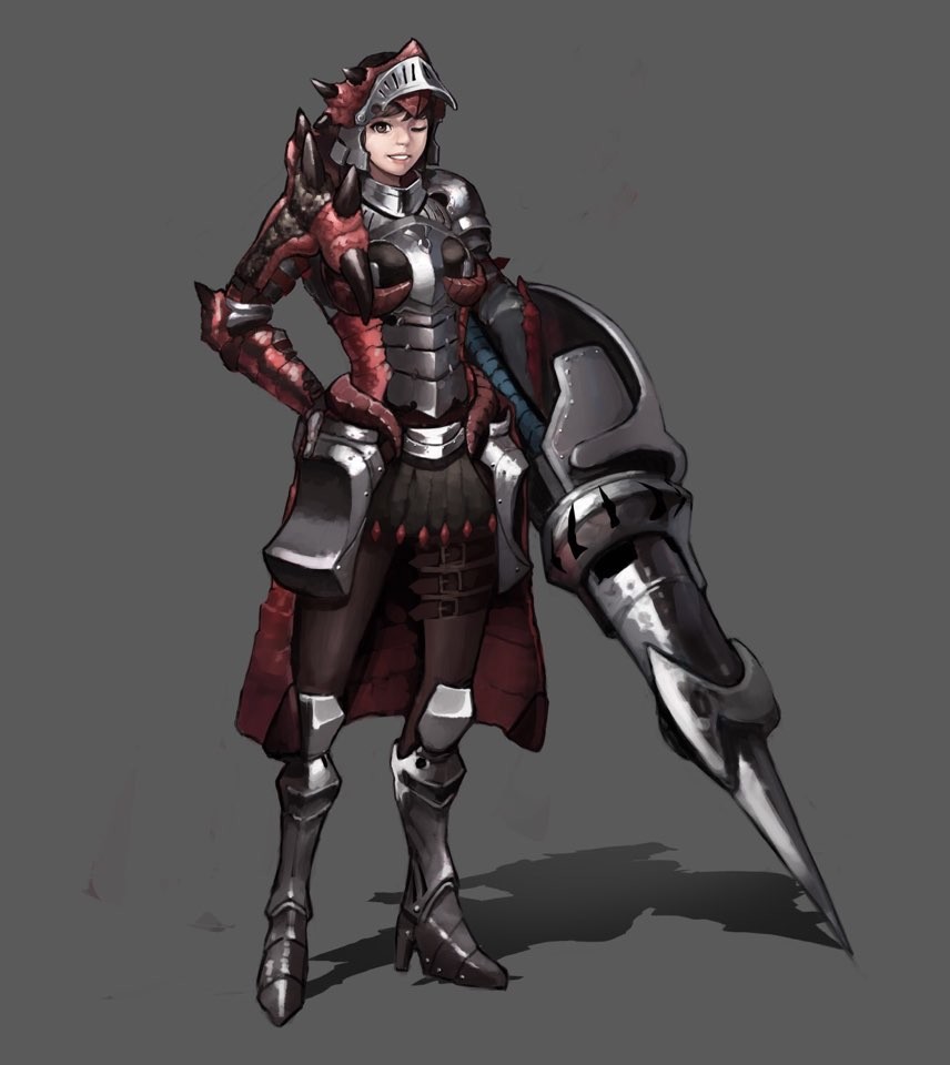 ArtStation - MONSTER HUNTER RATHALOS ARMOR