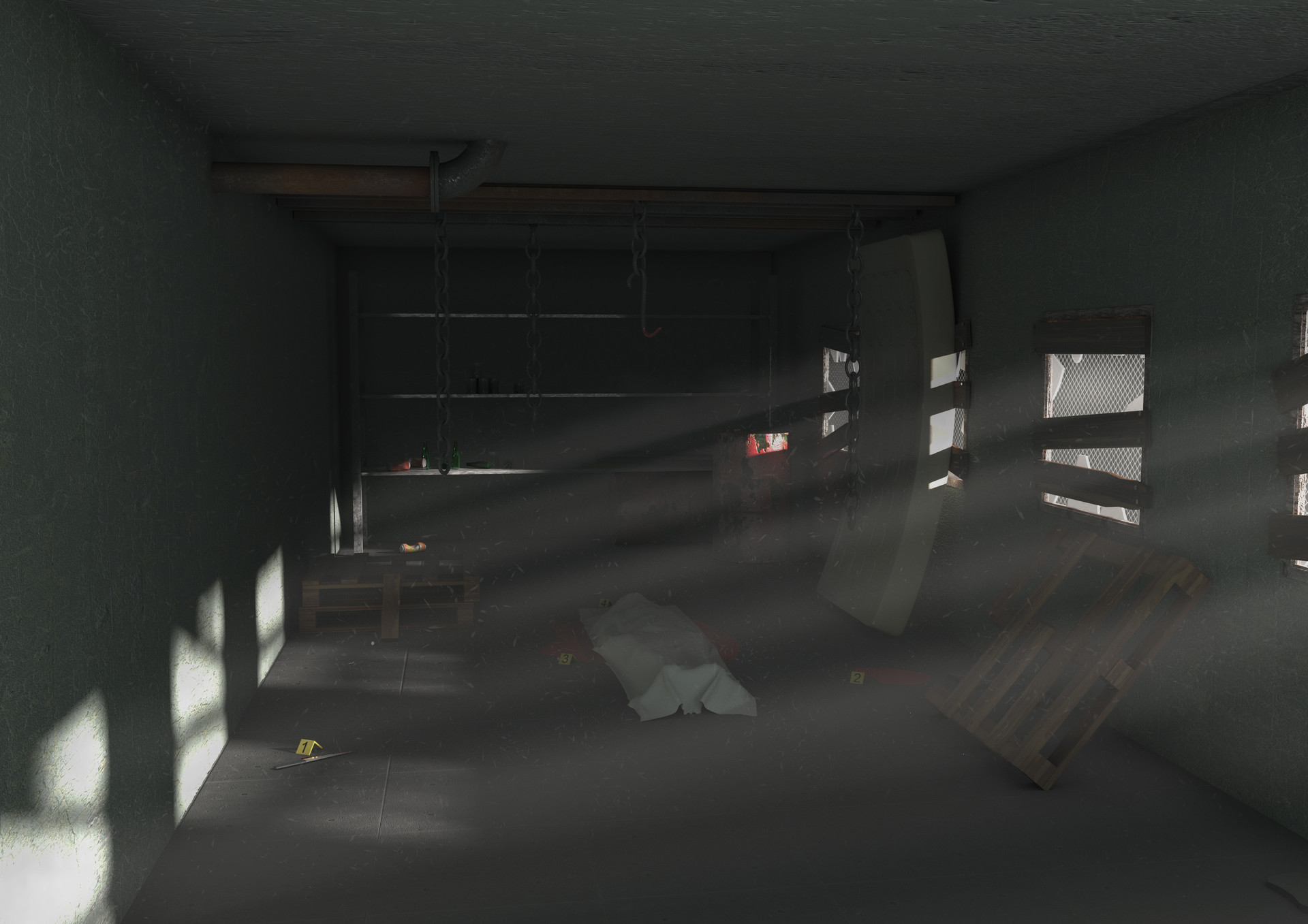 ArtStation - Crime scene