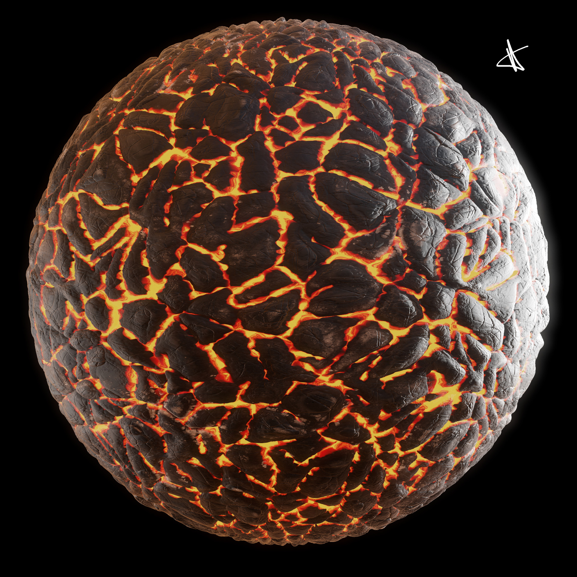 ArtStation - Rocky Lava