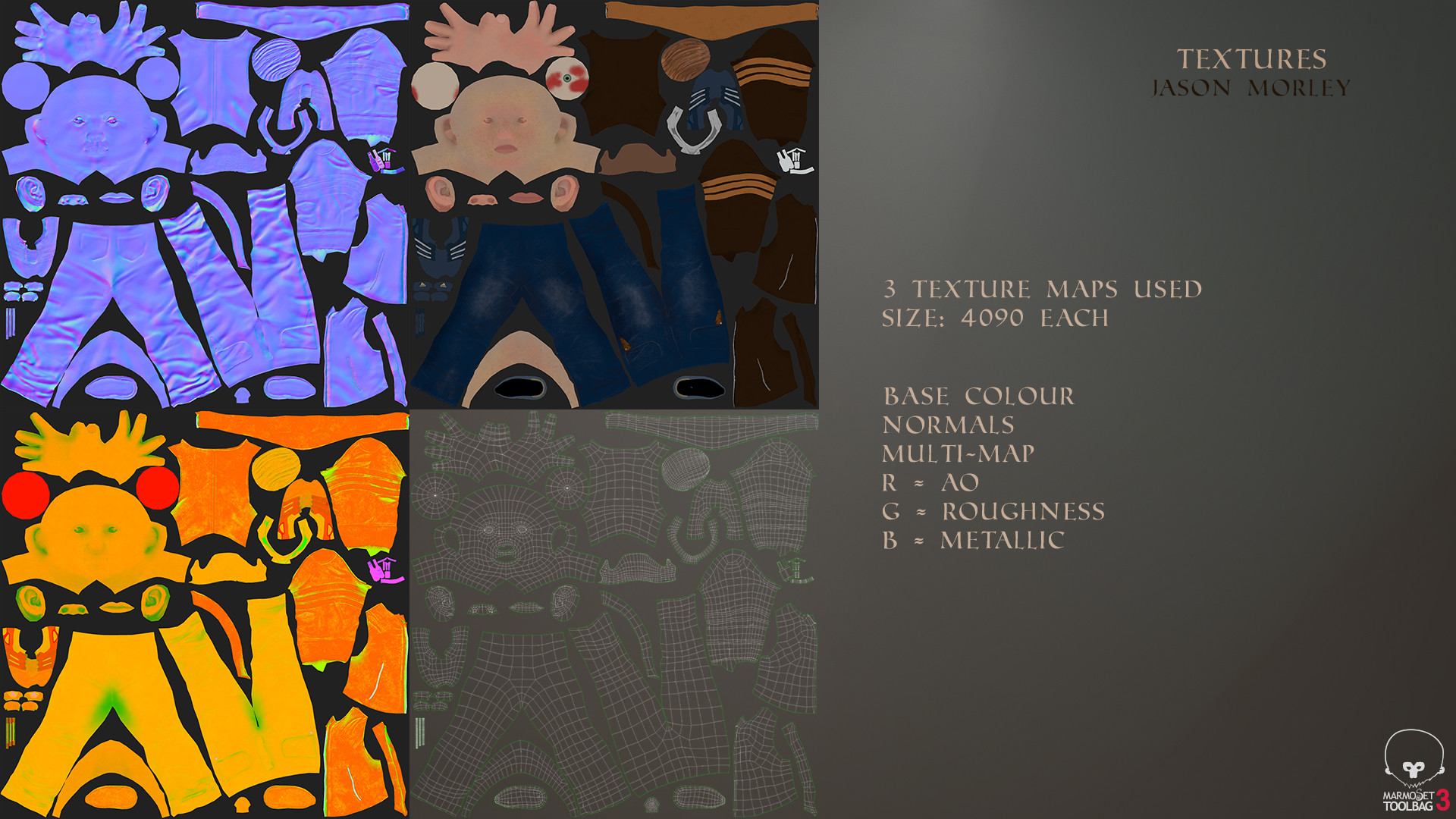 Jason Morley - Gary - Rising Star 2019 Character Art submission 1