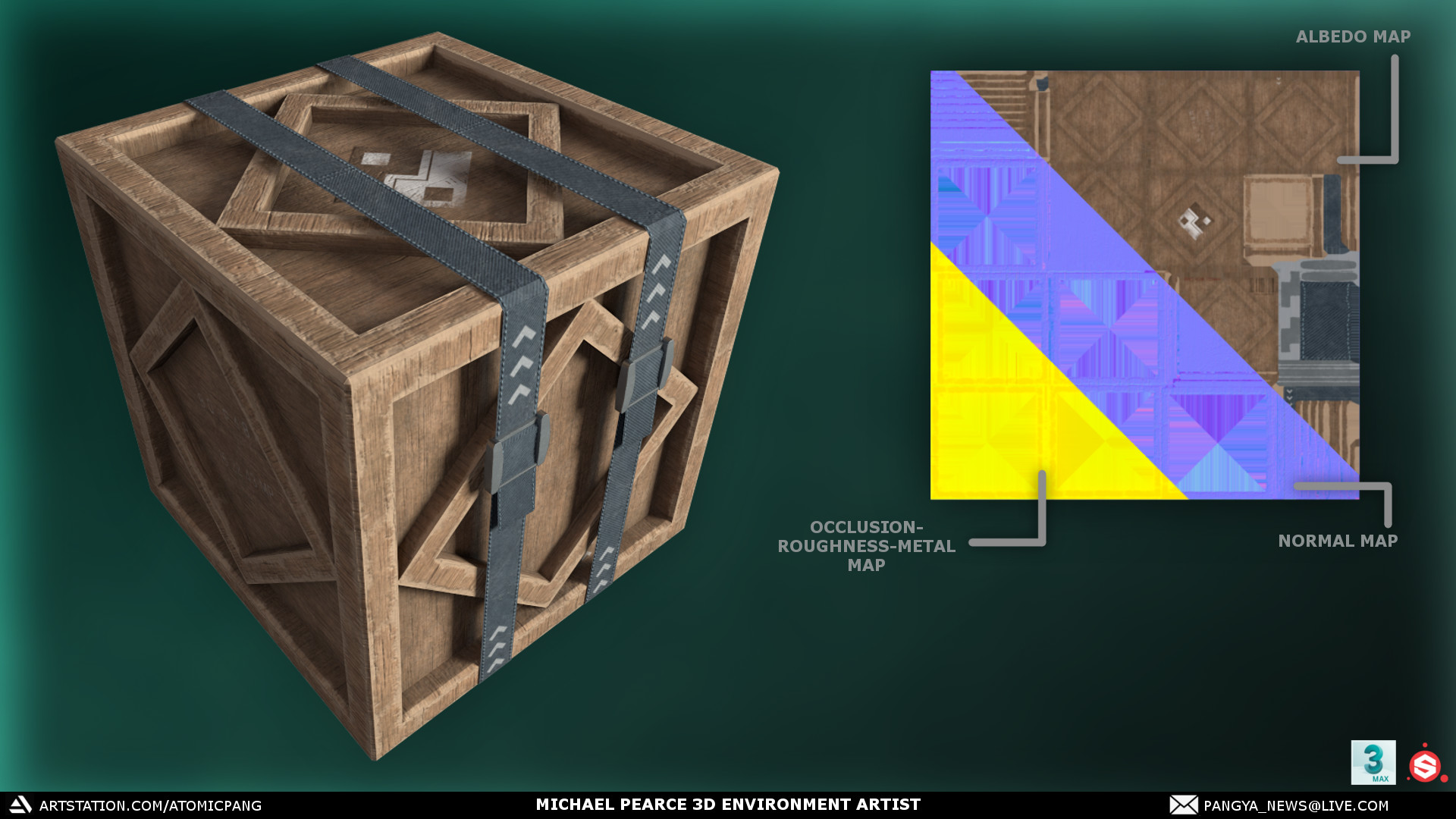ArtStation - Crate prop - [CODENAME Under The Sea]