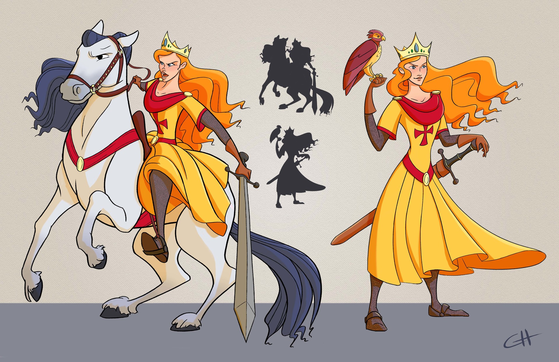 ArtStation - Eleanor of Aquitaine