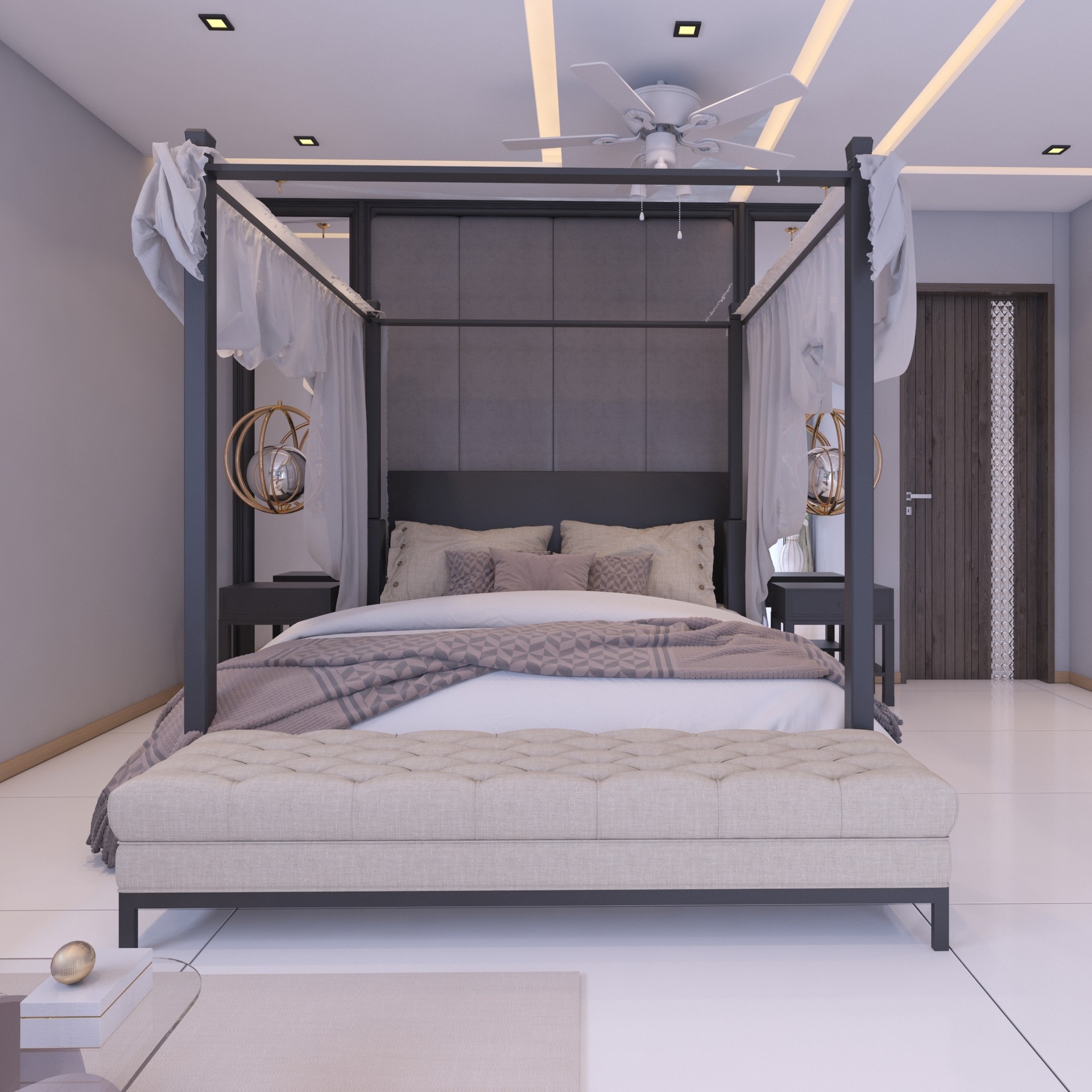 ArtStation - Luxury Bed Rom