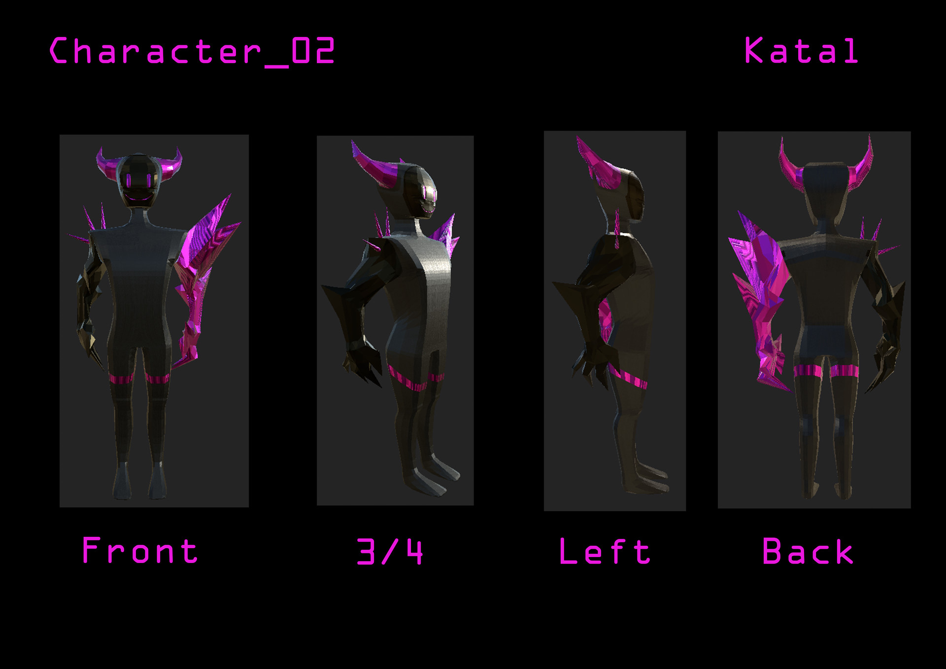 ArtStation - Character Project 02 - Katal