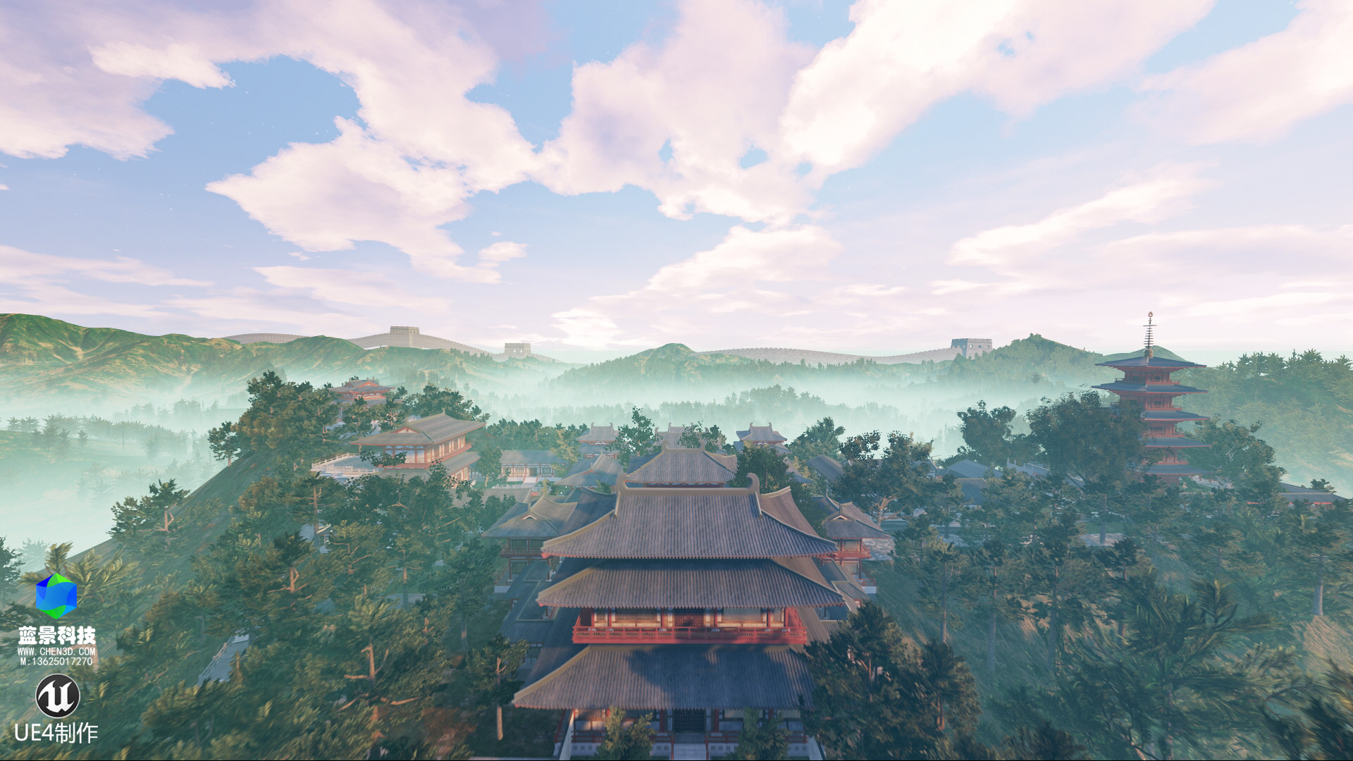 Qingfeng Chen - VR of old chinese buildings.made by Unreal Engine 4
