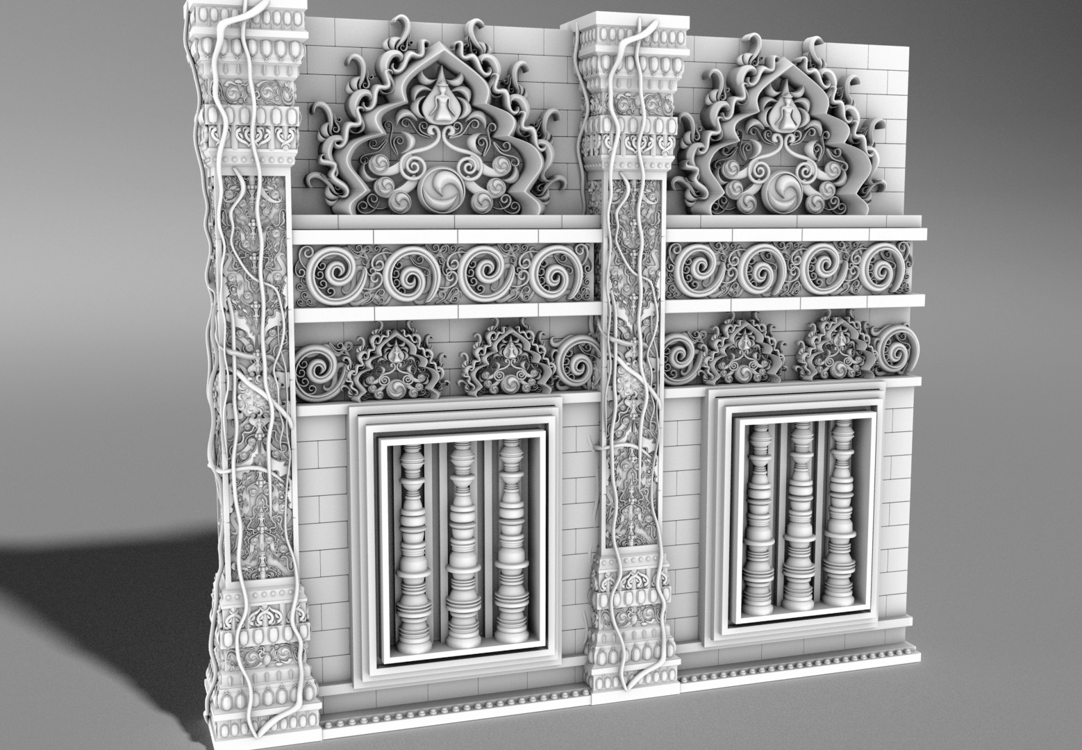 ArtStation - Wall model