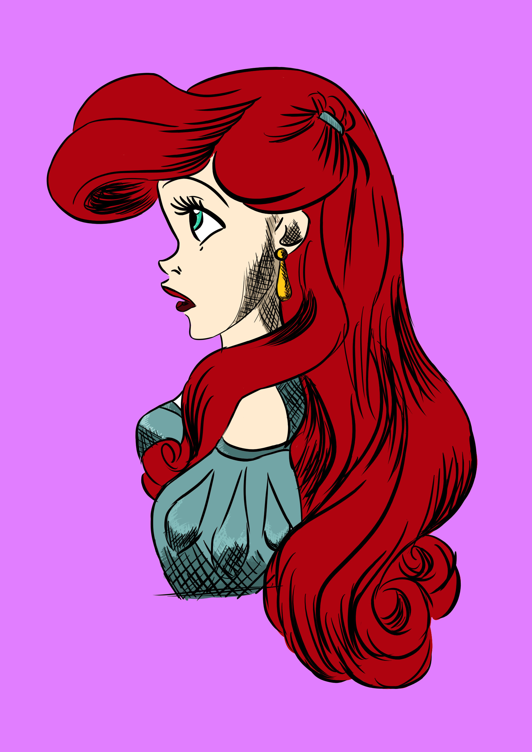 ArtStation - Disney Princess Ariel