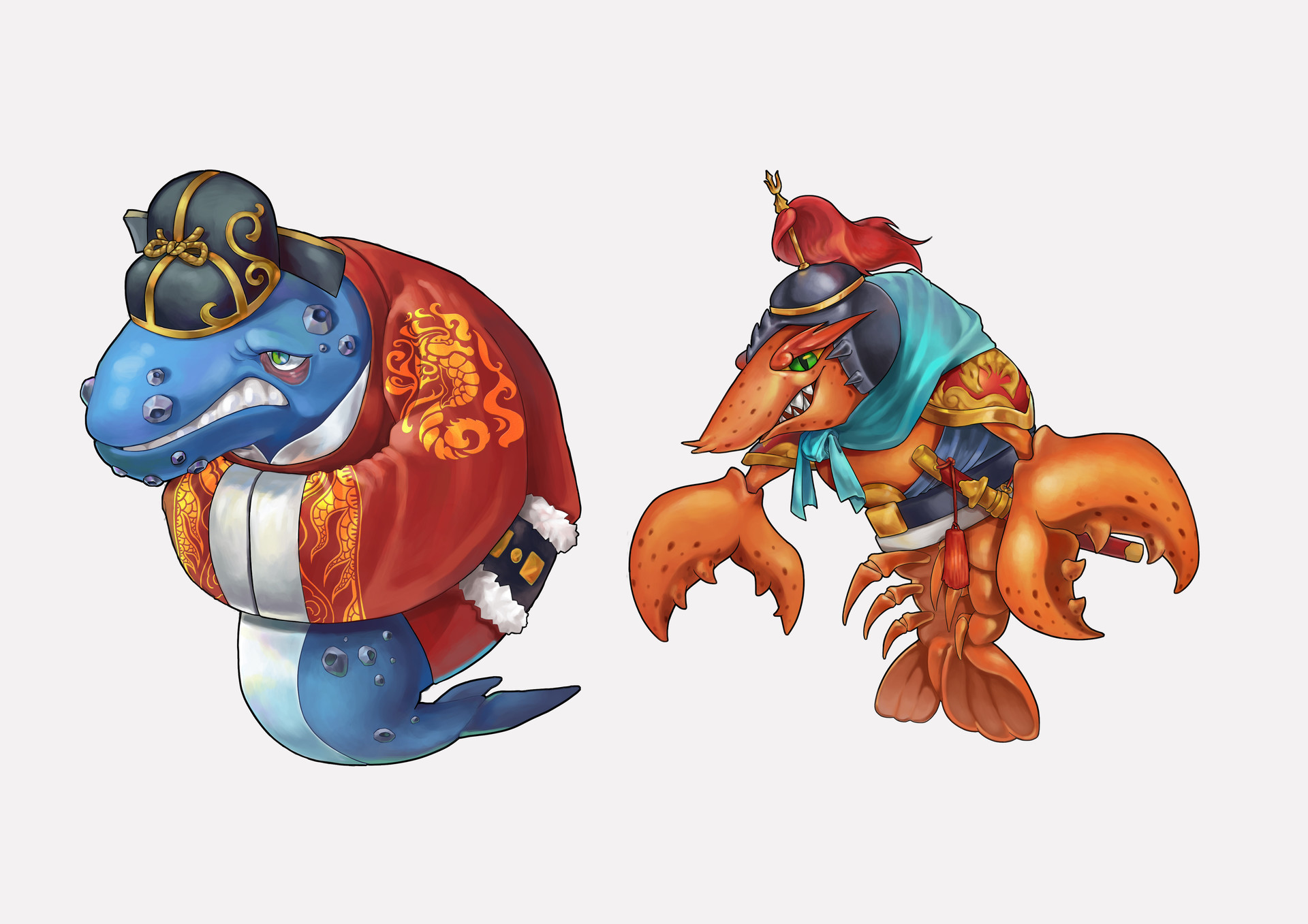 ArtStation - Sea monsters