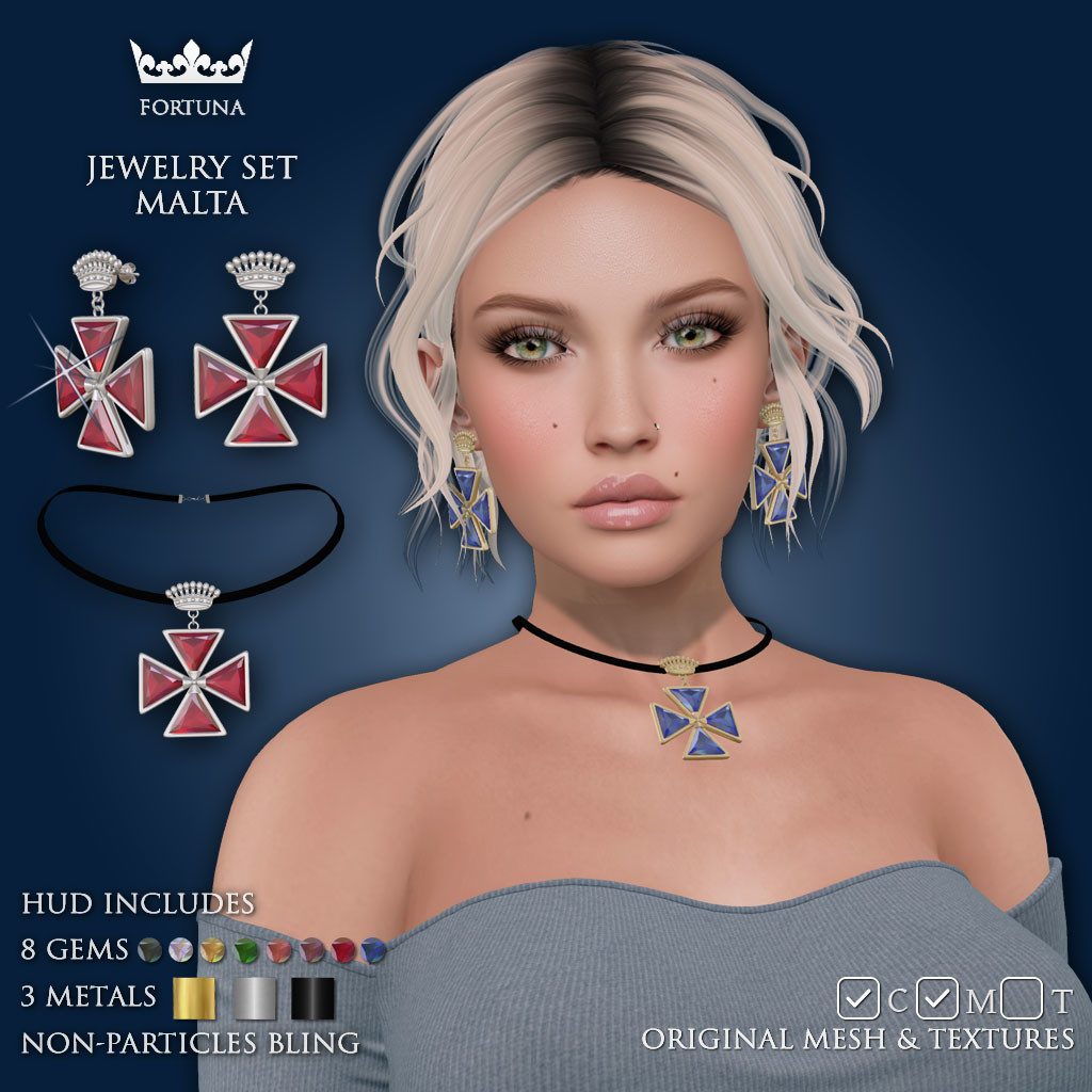 ArtStation - Jewelry set Malta