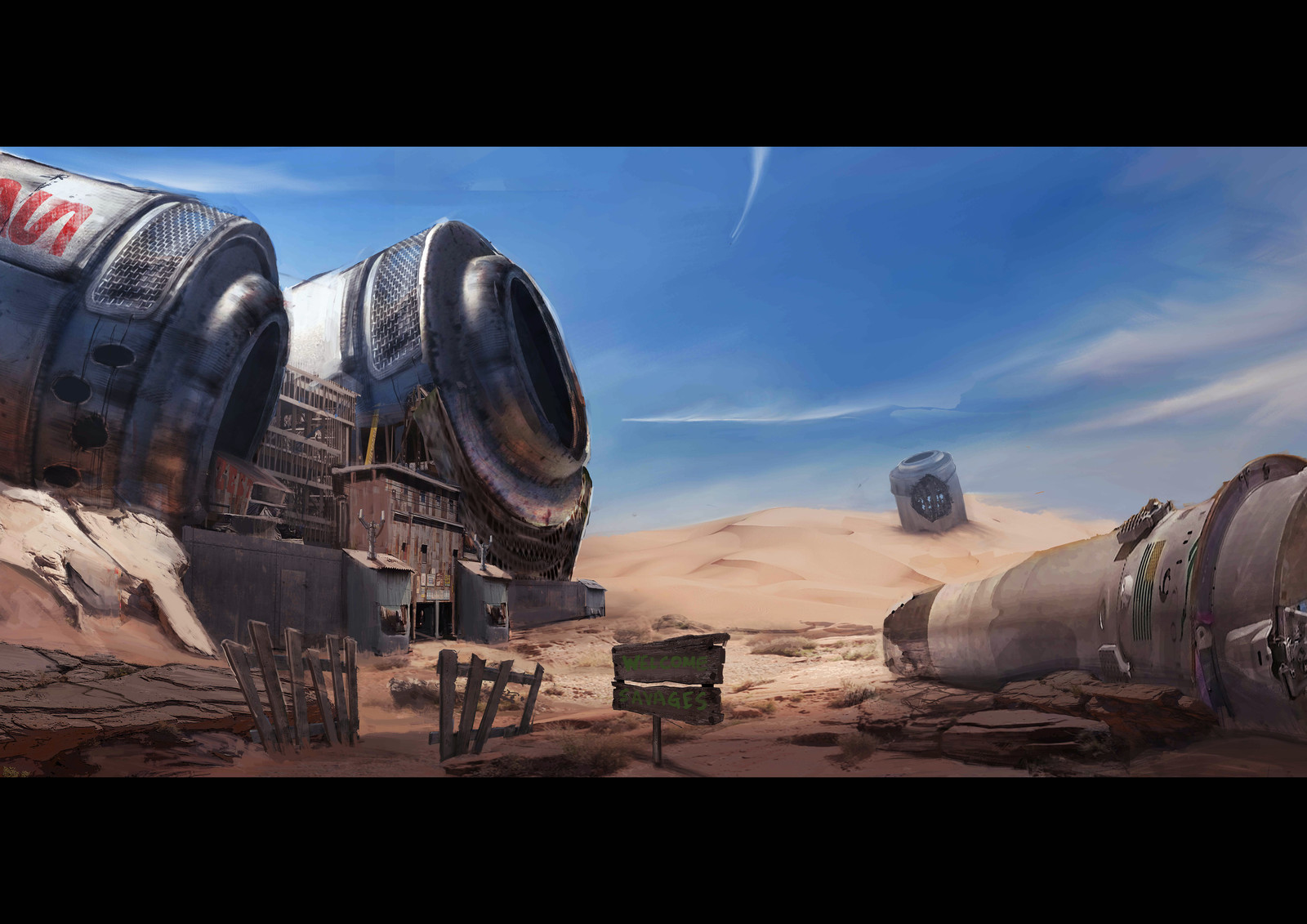 Chuah Wen Da - Rocket dump slum