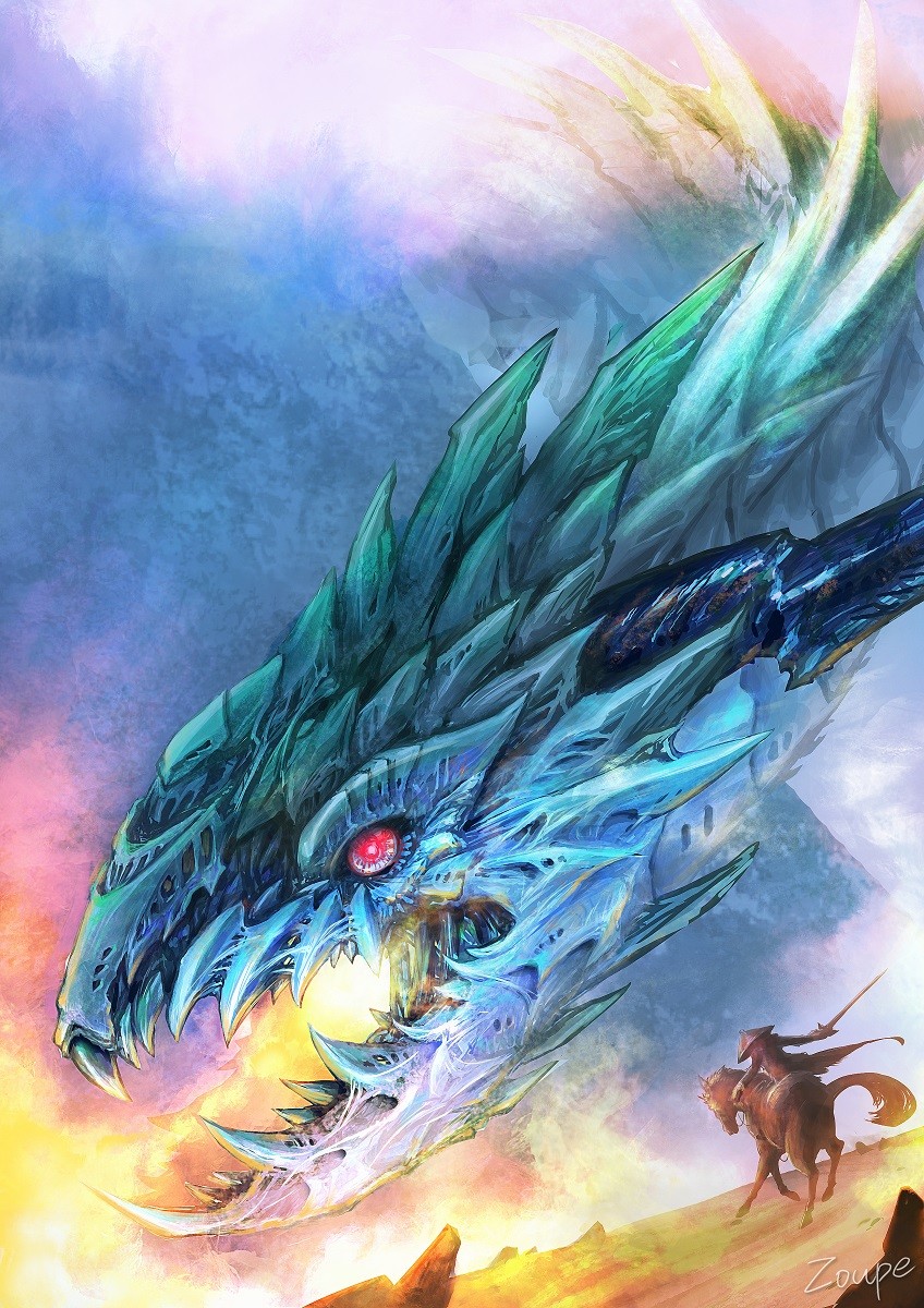 ArtStation - Mountain dragon