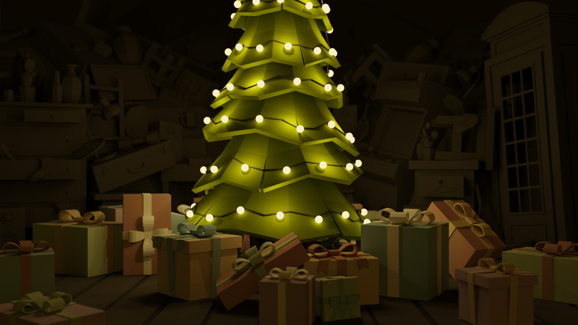 ArtStation - Christmas Tree