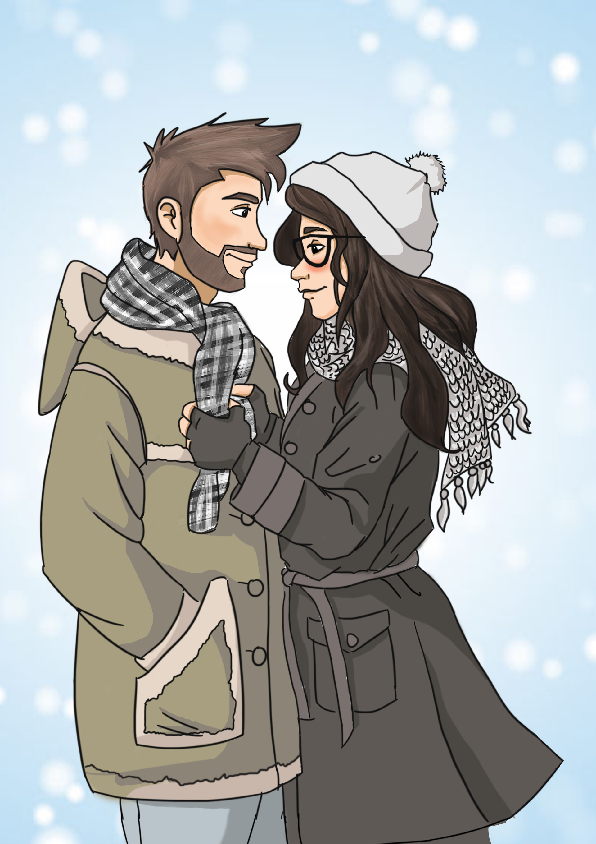 ArtStation - Winter love