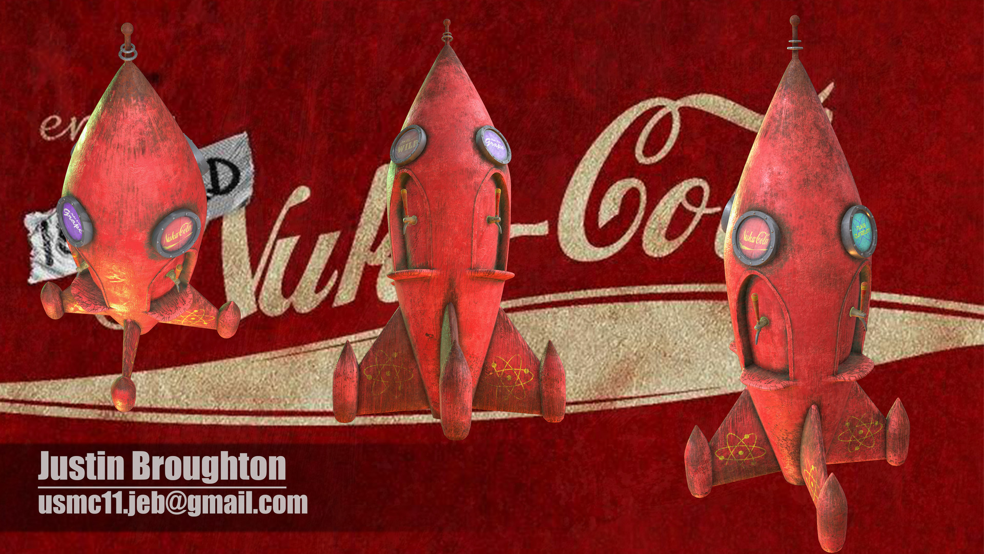 ArtStation - Nuka Cola Rocket Soda Fountain