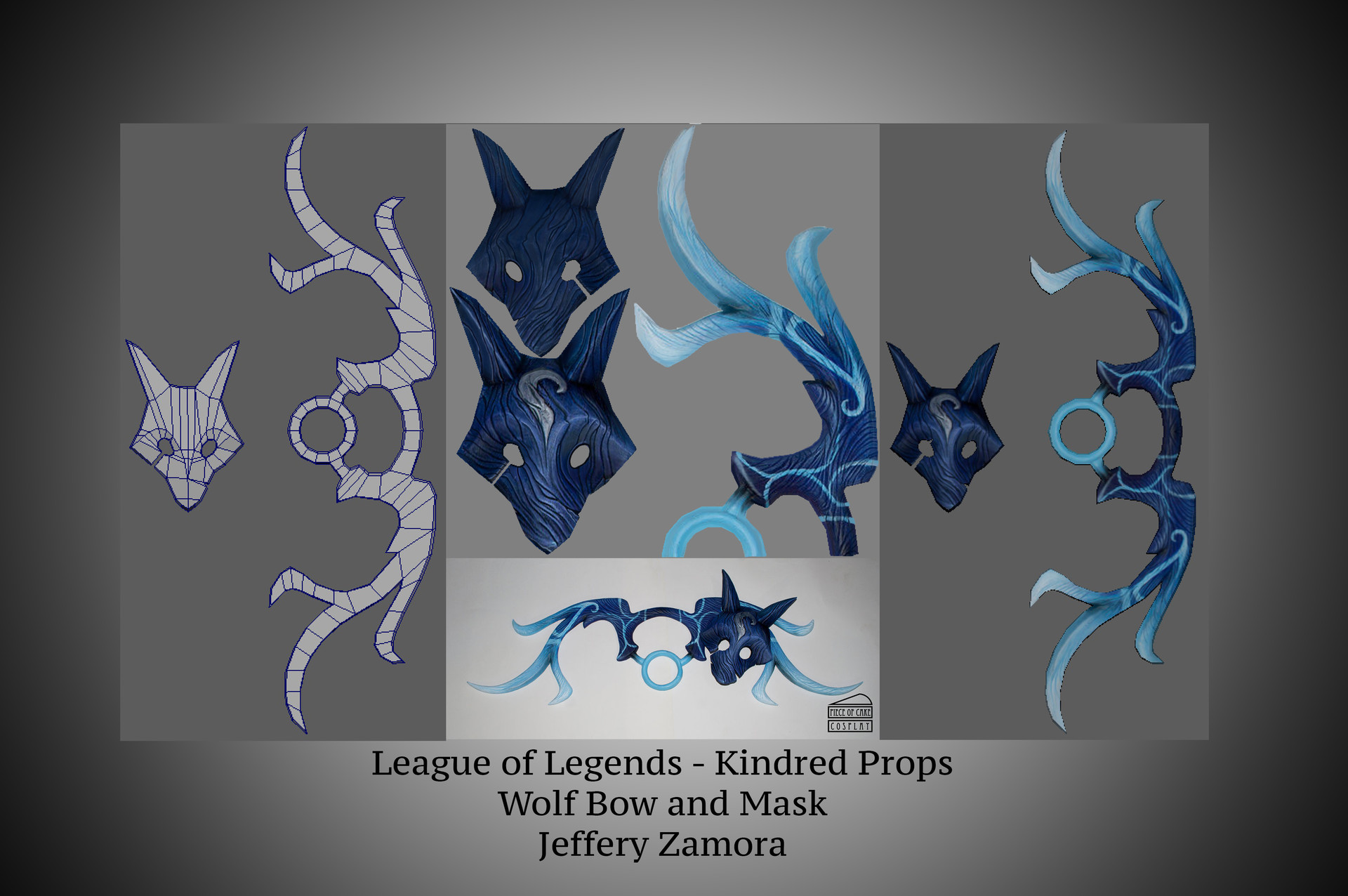ArtStation - League of Legends Bow and Mask