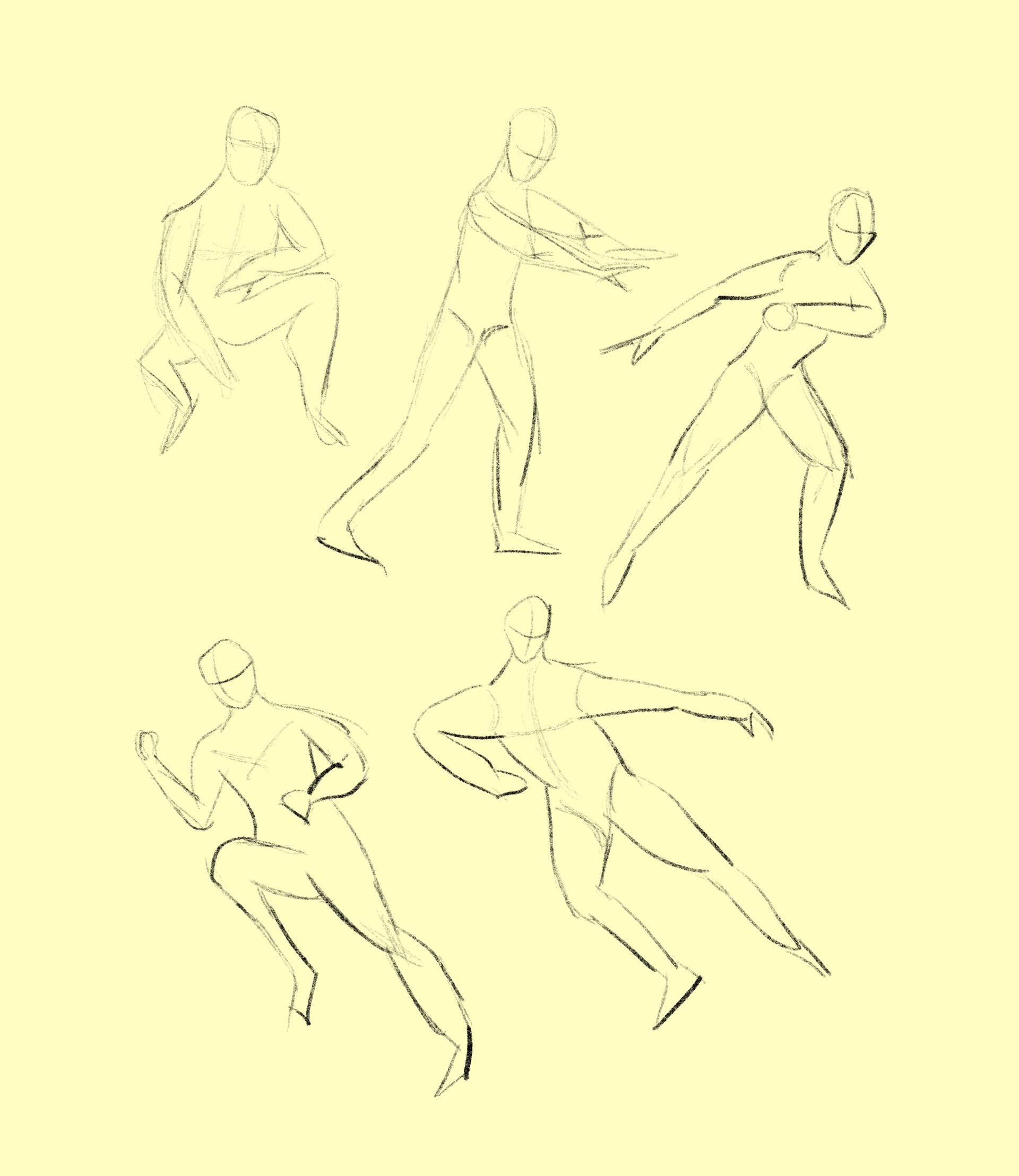 ArtStation - Human Pose Practise