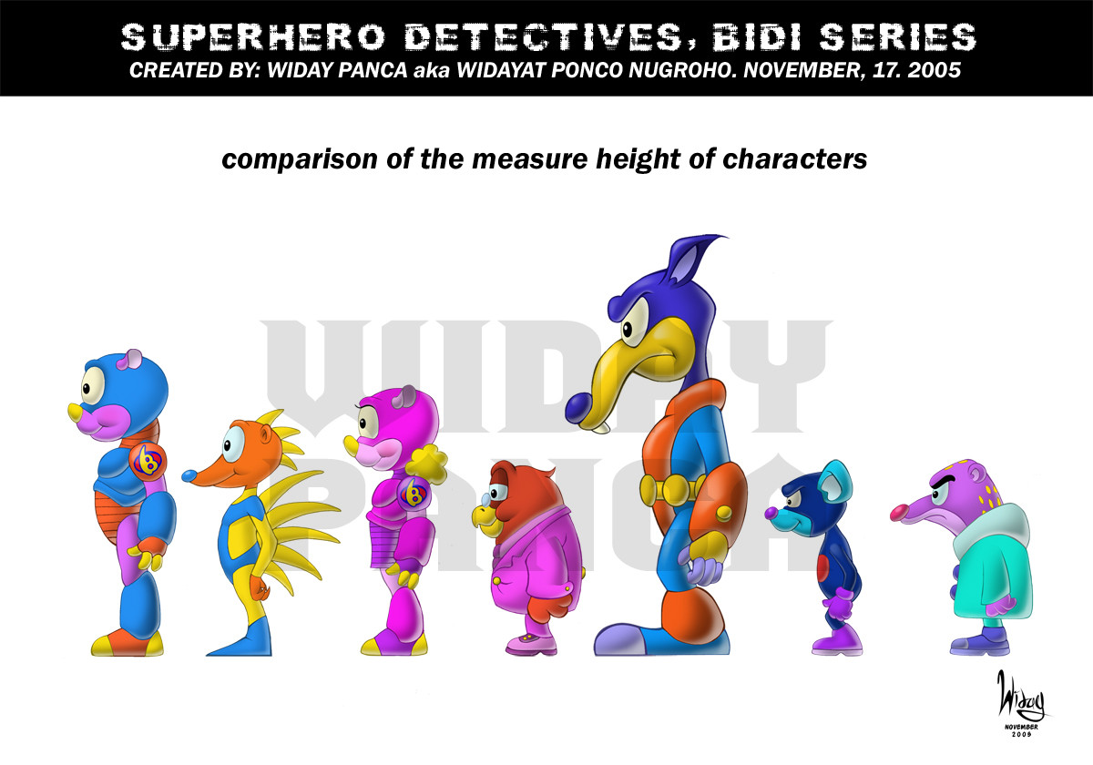 ArtStation - BIDI RHINO, SUPERHERO DETECTIVES