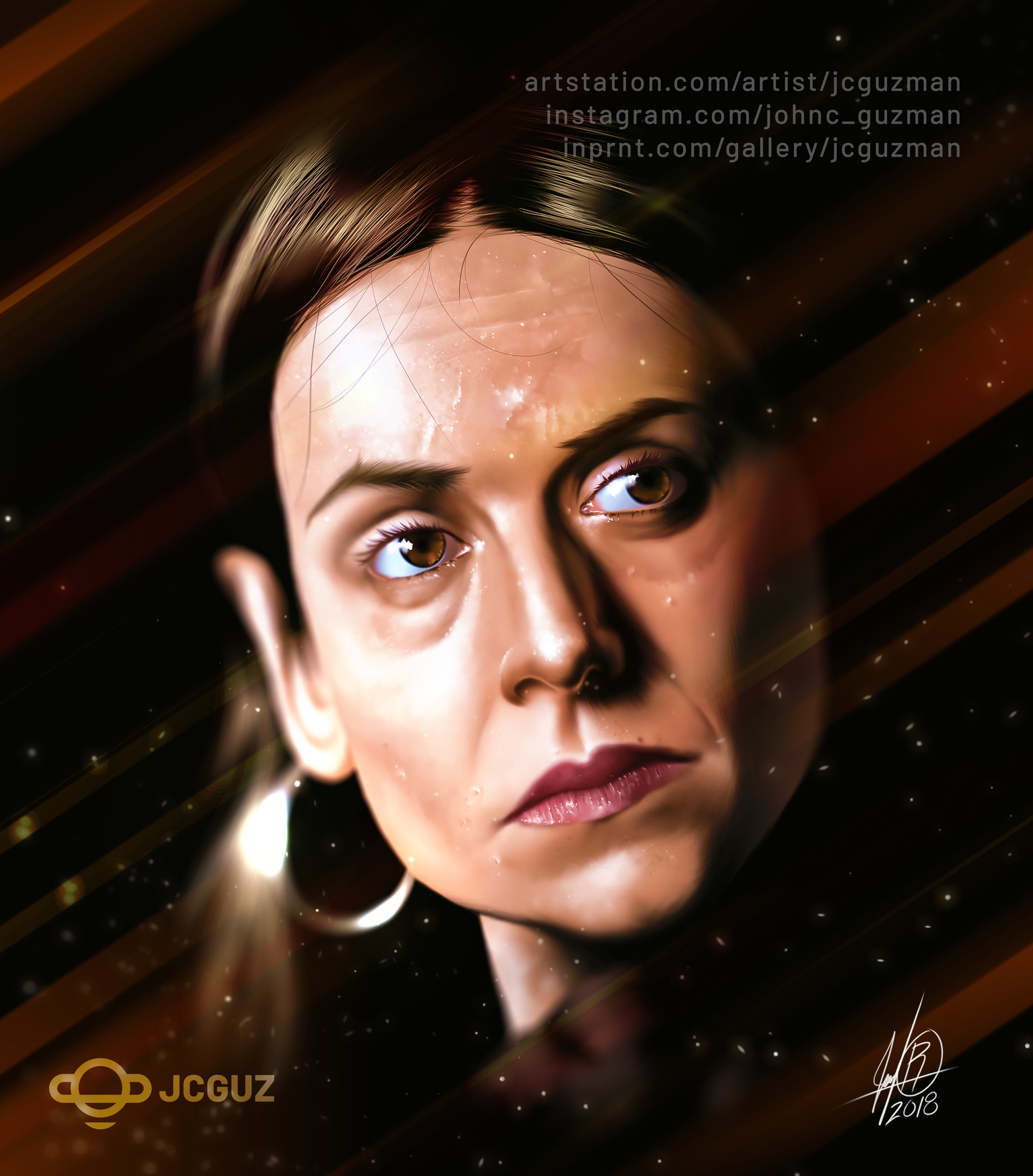 ArtStation - Raquel Murillo - Portrait