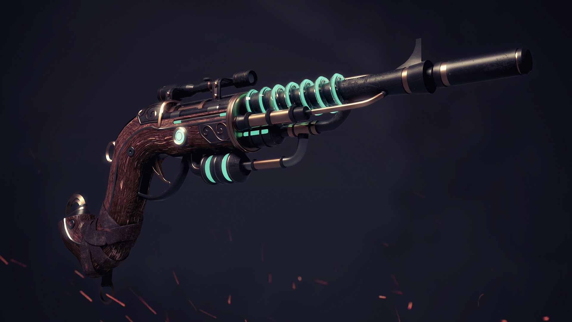 ArtStation - Steampunk Gun...