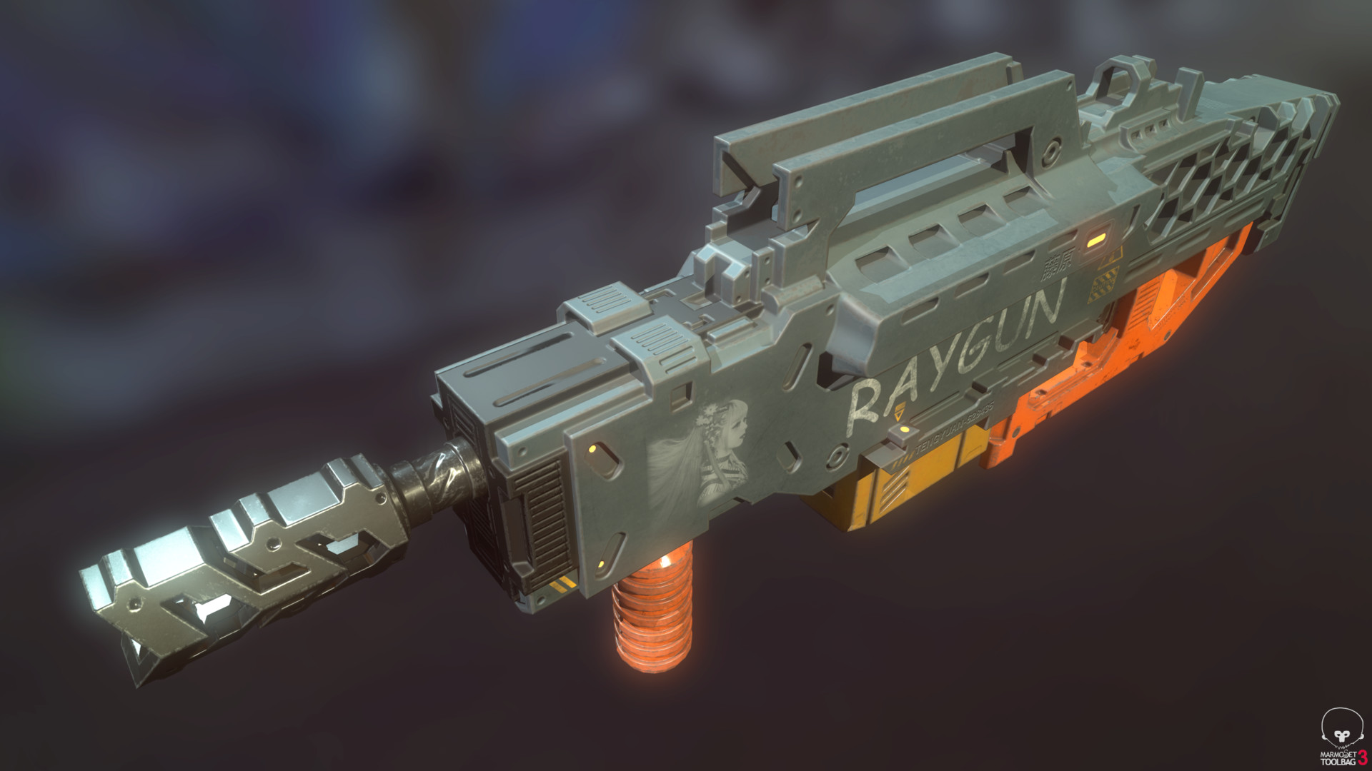 ArtStation - weapons practice