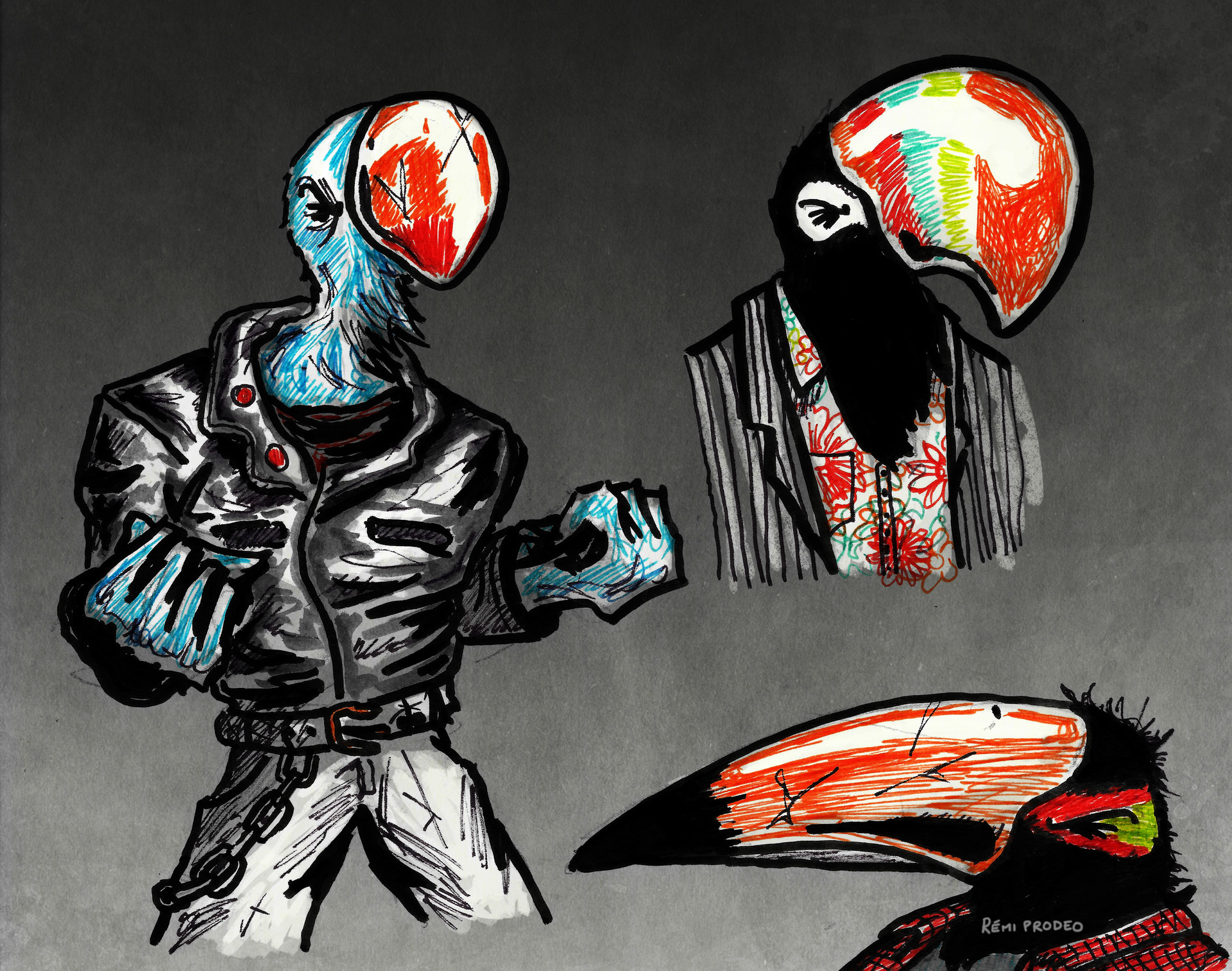 ArtStation - Anthropomorphic Characters