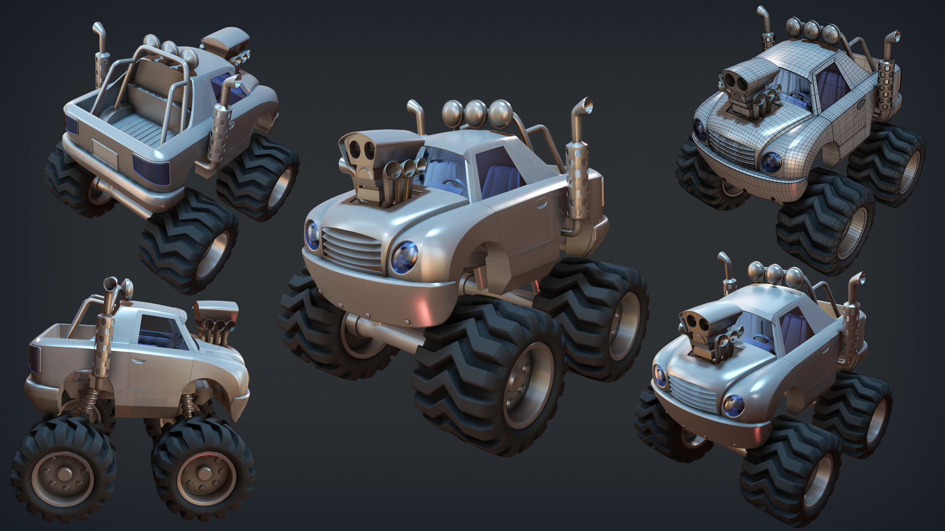 ArtStation - Car Middle Poly
