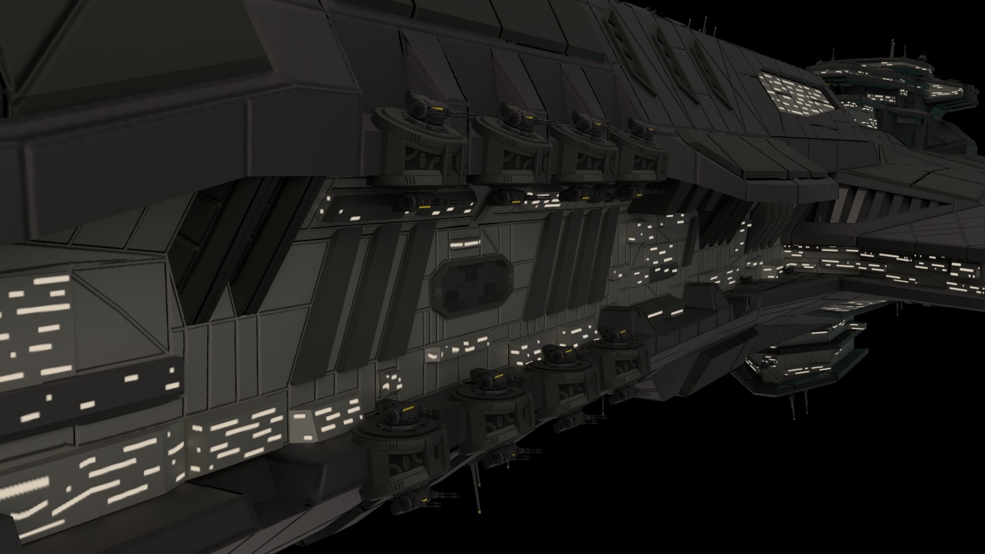 Allan Seckora - Star Wars Keldabe Battleship MKII