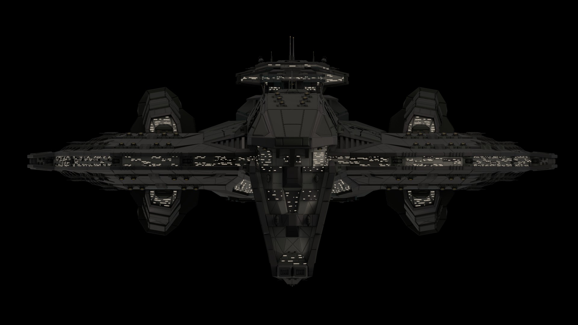 Allan Seckora - Star Wars Keldabe Battleship MKII