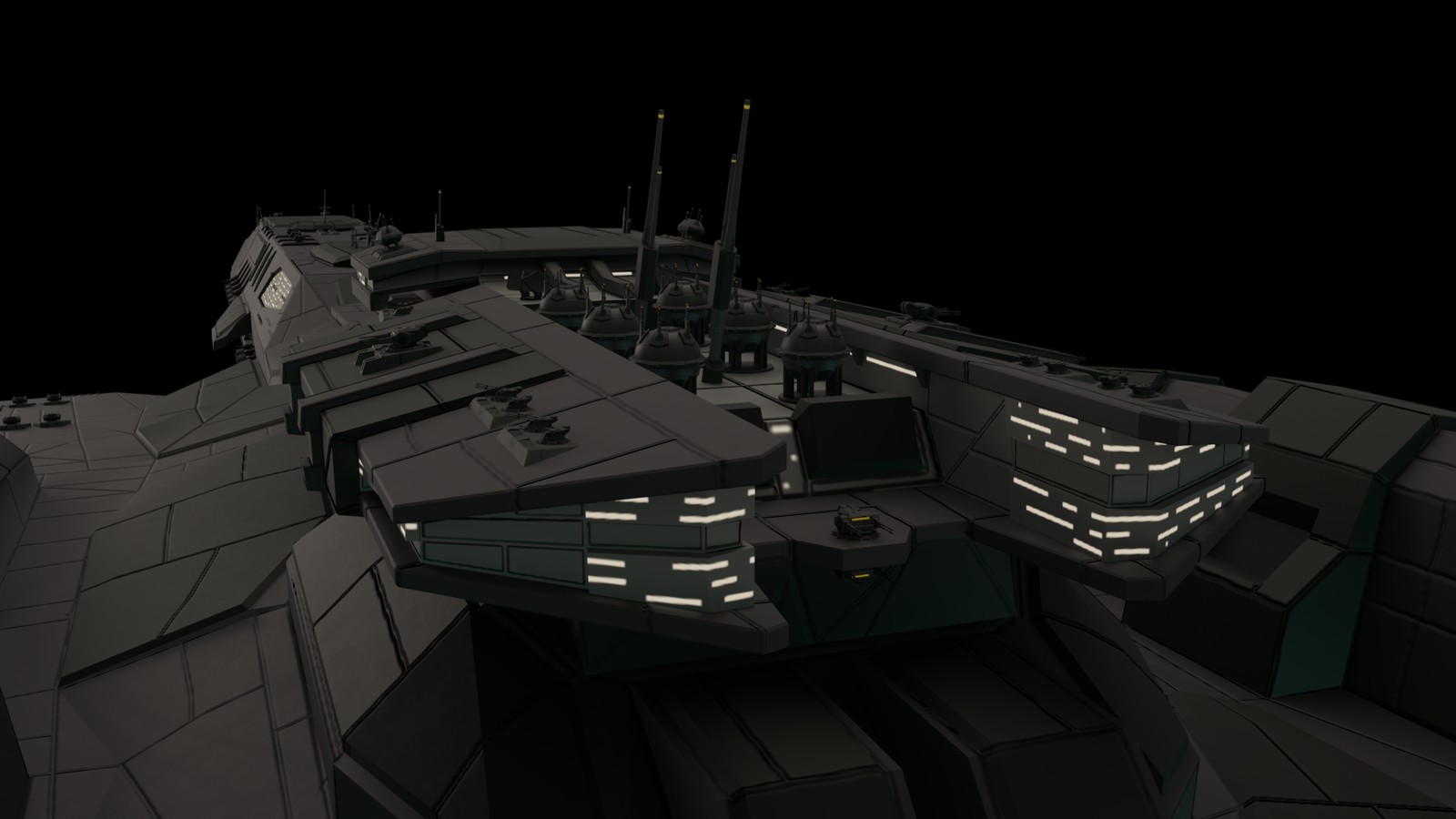 Allan Seckora - Star Wars Keldabe Battleship MKII